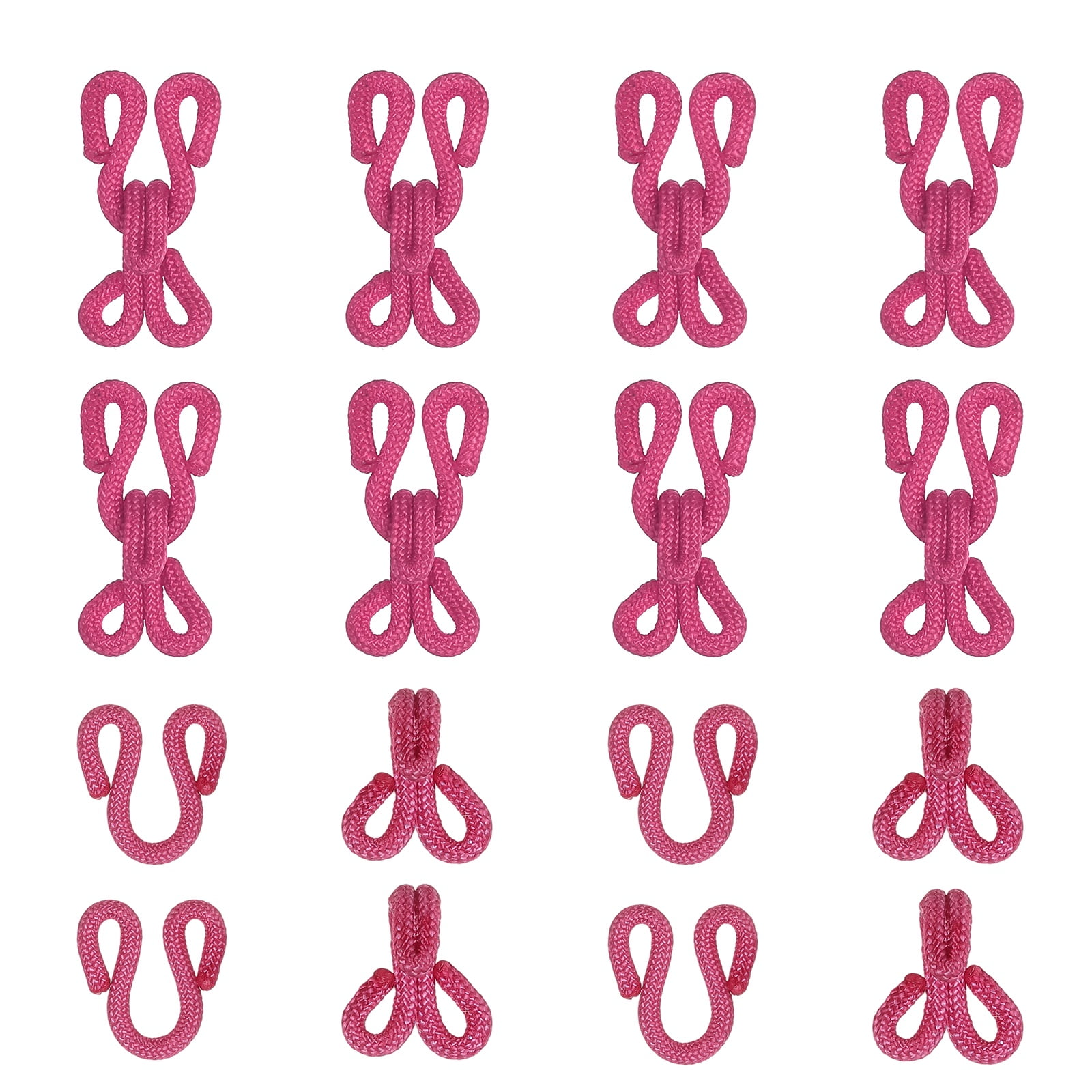 Uxcell Sewing Hooks and Eyes, 23mm Covered Hook Eye Sewing Closure ...