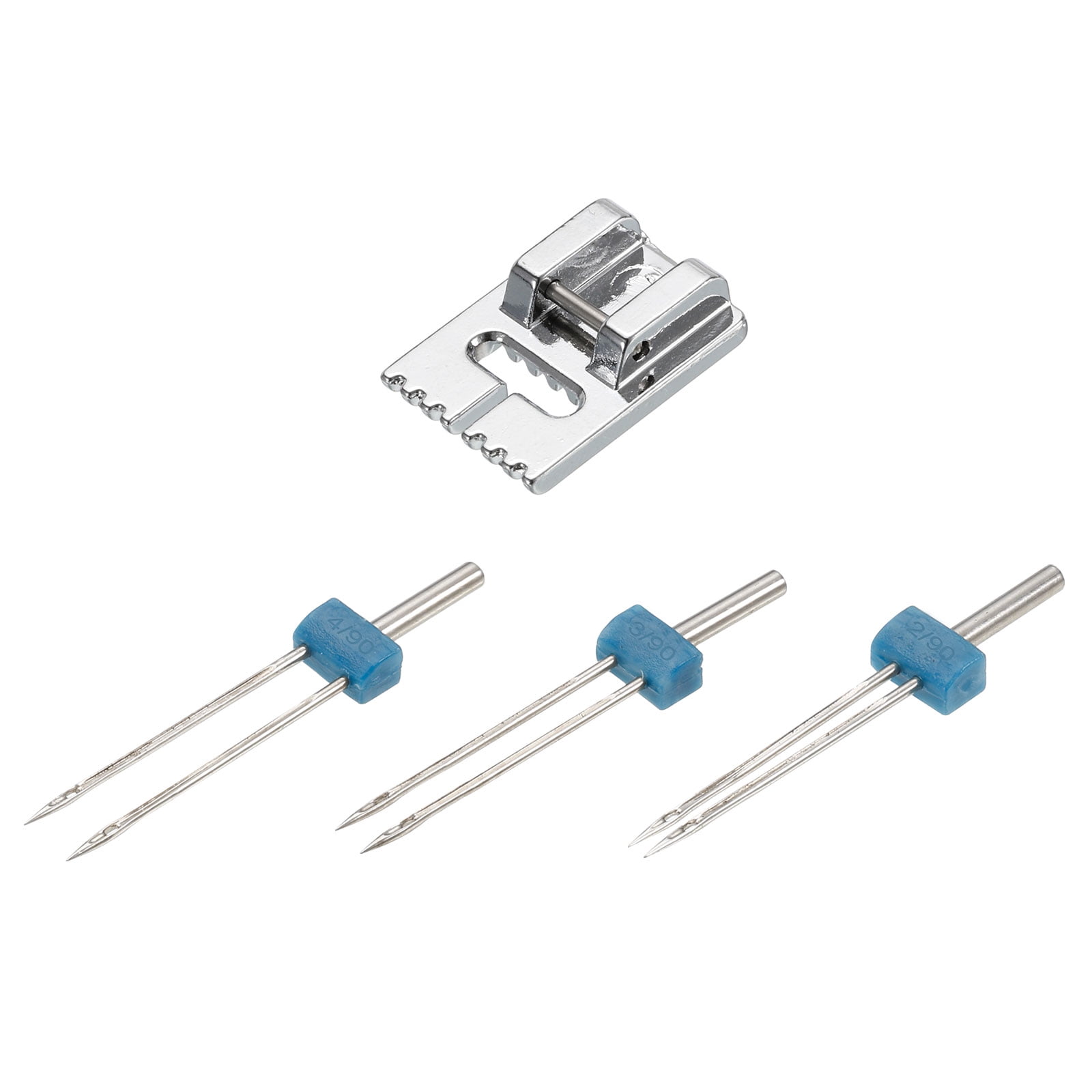 Uxcell Sewing Machine Twin Needle Double Stretch with 7Groove Pintuck ...
