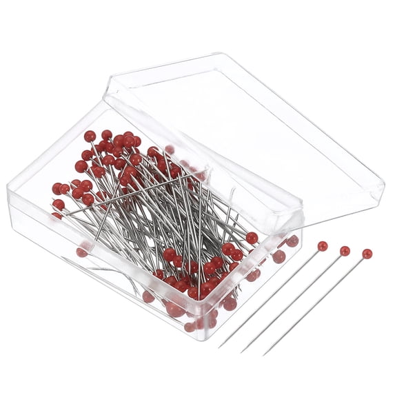 Uxcell Steel Wire Sewing Pins 1.46 inch Pearlized Ball Head Pins ...