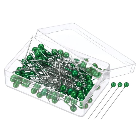 Uxcell Sewing Pins, 1.5 Inch Straight Pin with Plastic Pearlized Ball ...