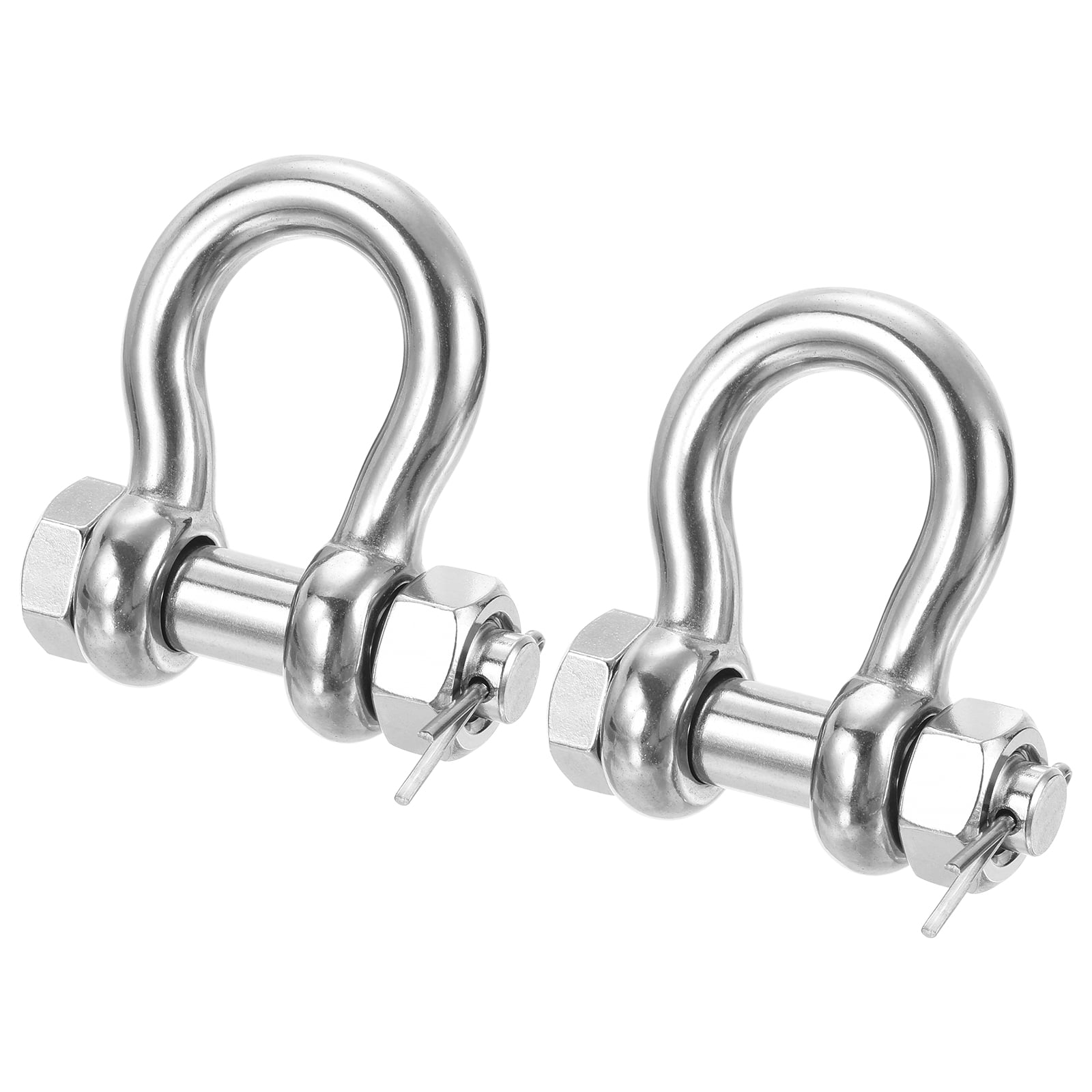 Uxcell Shackle with Bolt 316 Stainless Steel D Ring Shackle for Towing ...