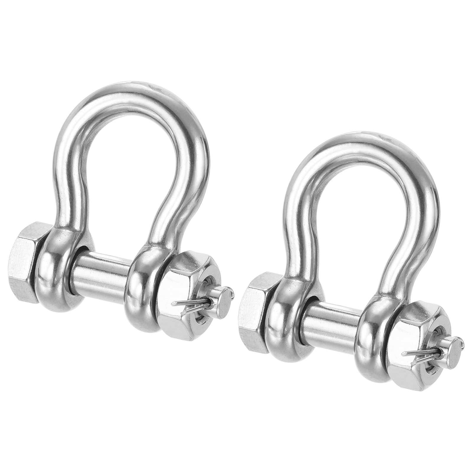 Uxcell Shackle with Bolt 316 Stainless Steel D Ring Shackle for Towing ...
