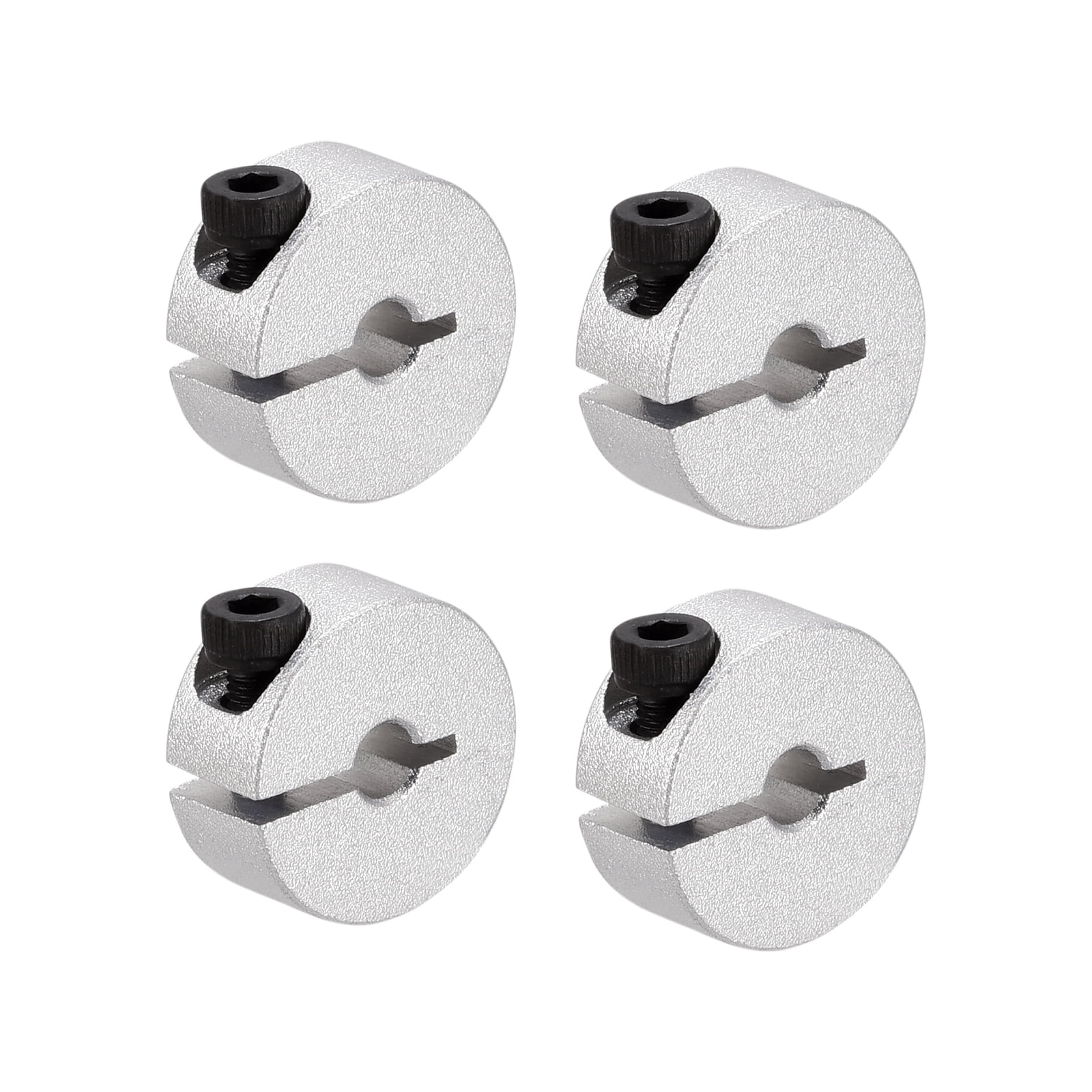 Uxcell Shaft Collar 0.12" Single Split Aluminum Clamping Collar Shaft ...