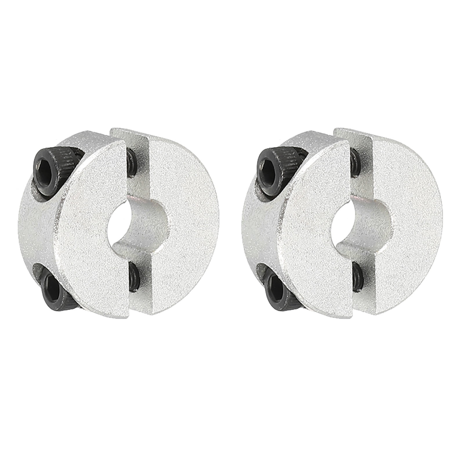 Uxcell Shaft Collar 0.24 Inch Bore Double Split Aluminum Clamping ...