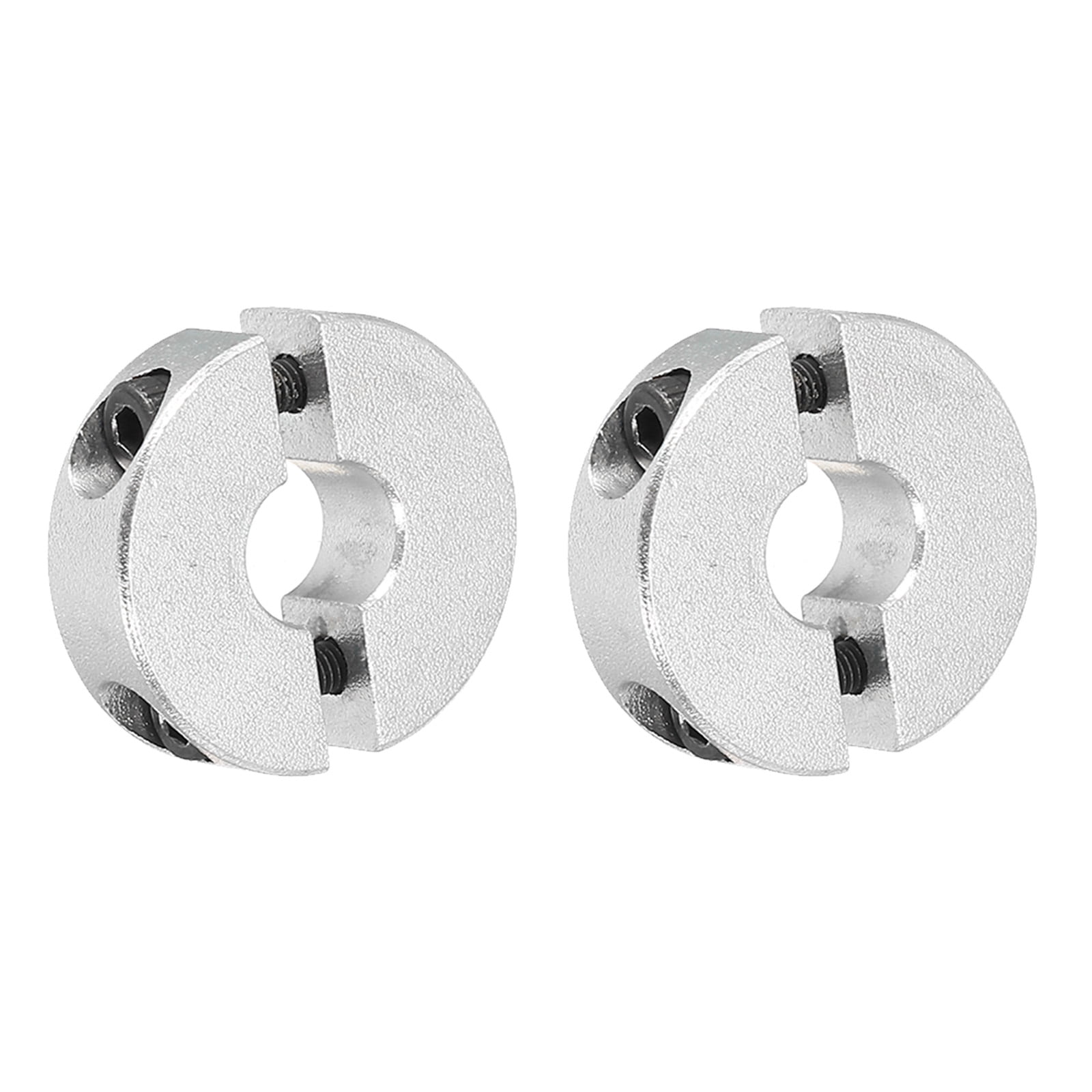 Uxcell Shaft Collar 0.31 Inch Bore Double Split Aluminum Clamping ...