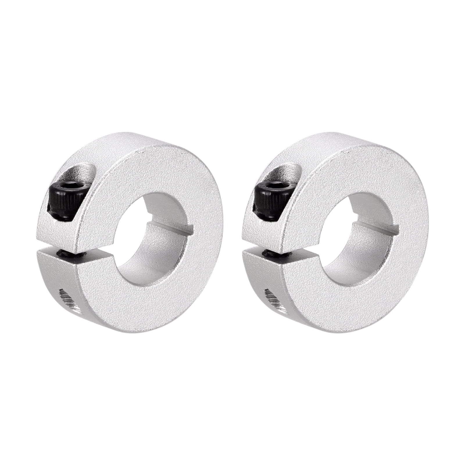 Uxcell Shaft Collar 0.55" Single Split Aluminum Clamping Collar Shaft ...
