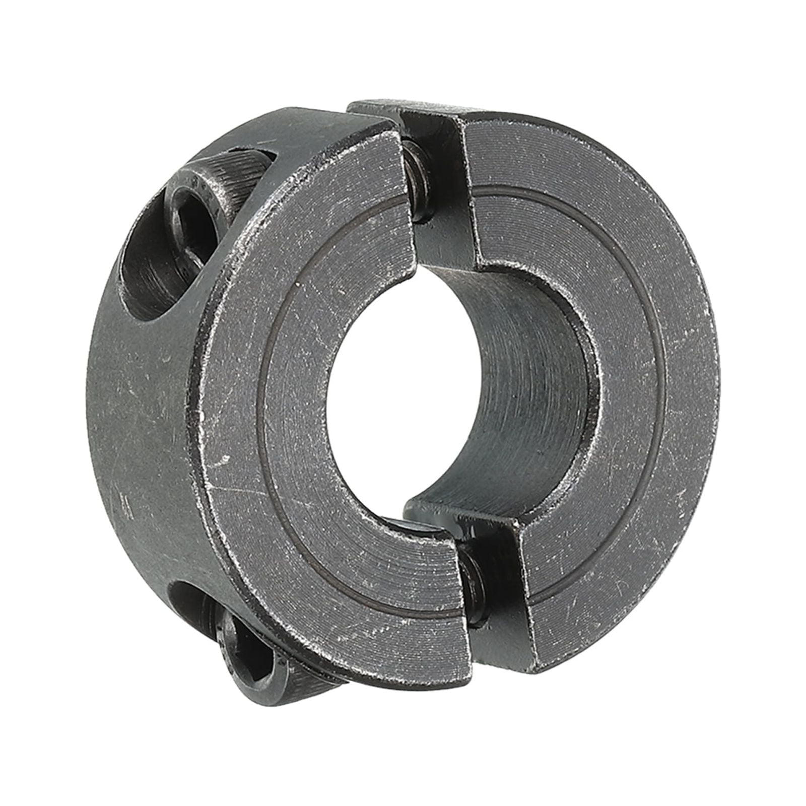 Uxcell Shaft Collar 0.59 Inch Bore Double Split Carbon Steel Clamping ...