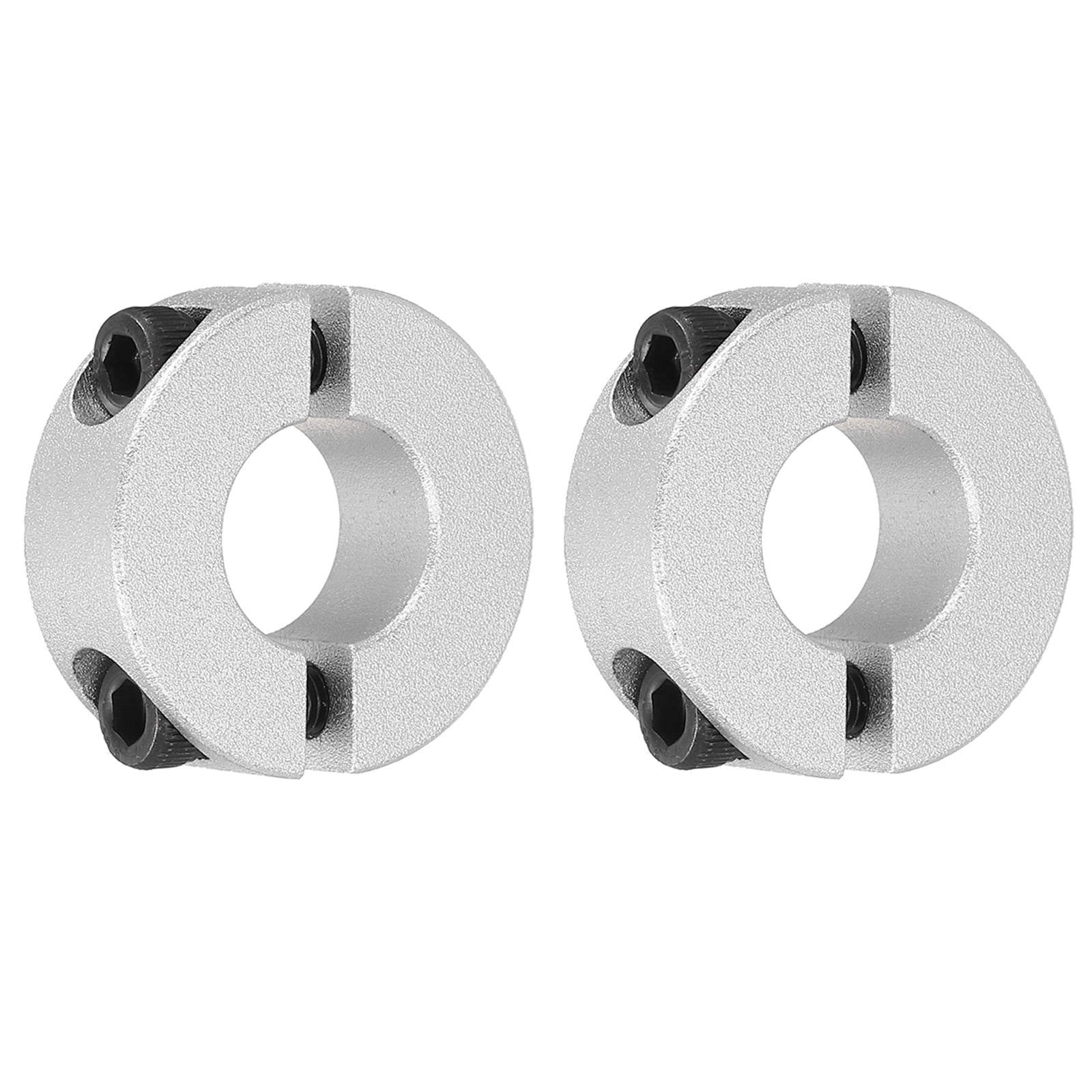 Uxcell Shaft Collar 0.63 Inch Bore Double Split Aluminum Clamping ...