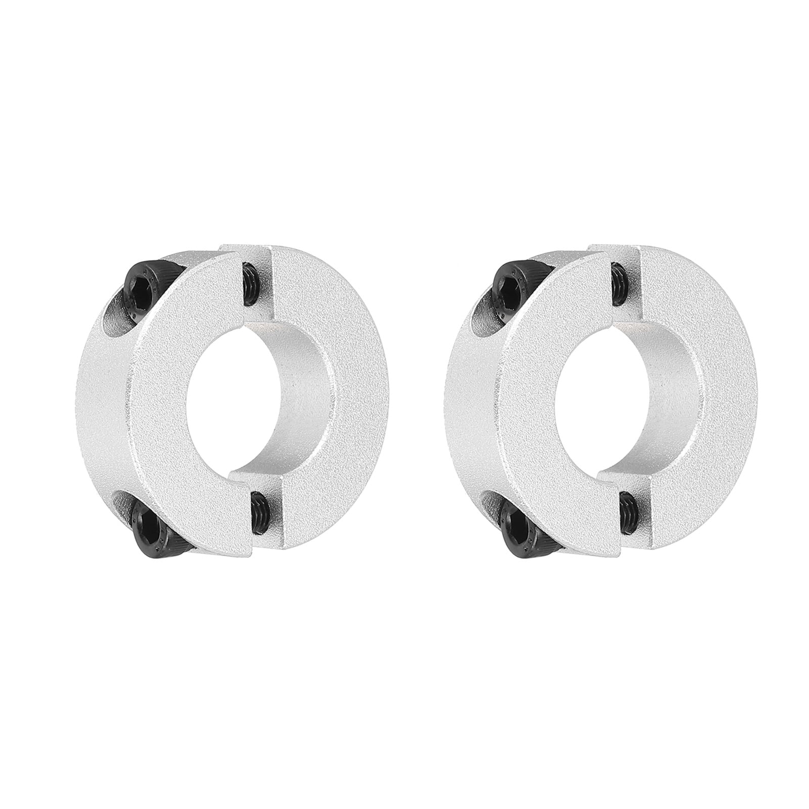Uxcell Shaft Collar 0.79 Inch Bore Double Split Aluminum Clamping ...