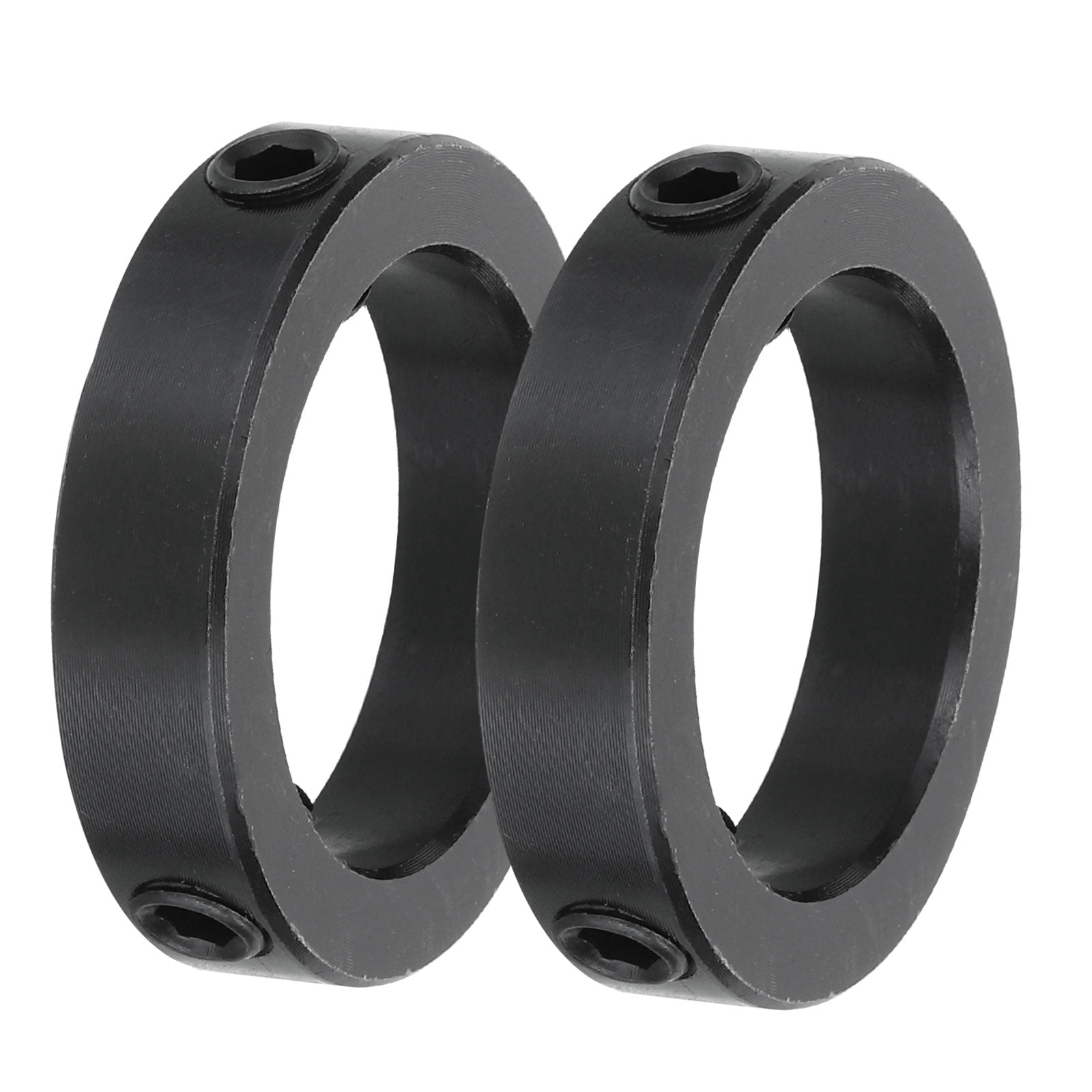 Uxcell Shaft Collar, 1.4 Inch Bore Carbon Steel Set Screw Style ...