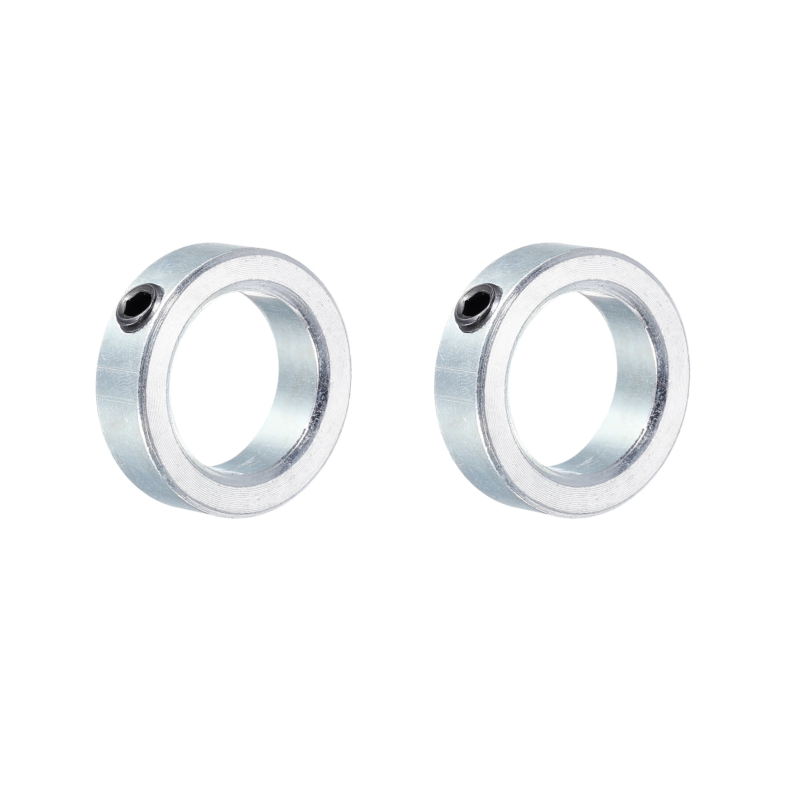 Uxcell Shaft Collar, 1" Bore Zinc Plated Carbon Steel Set Screw ...