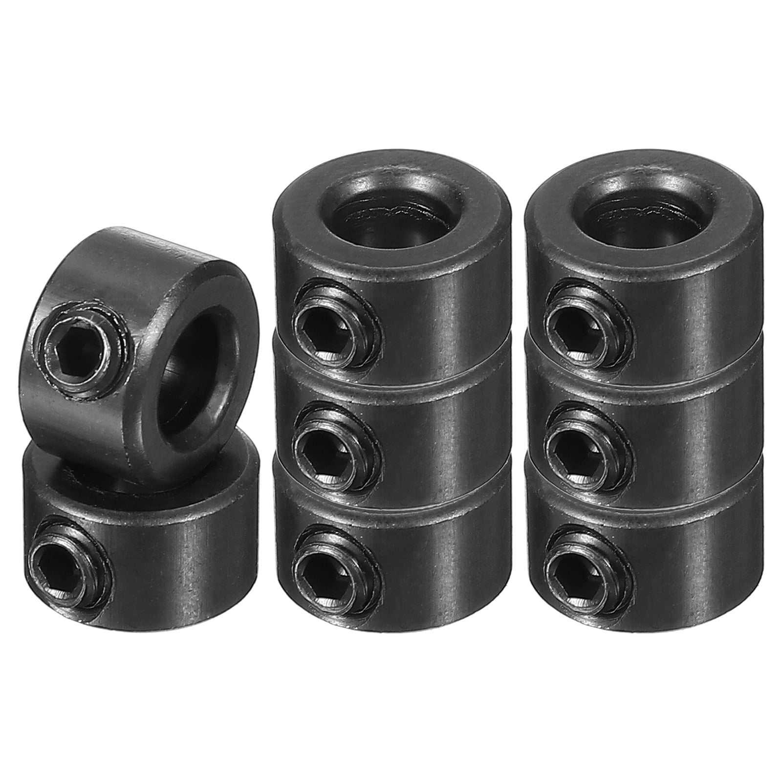 Uxcell Shaft Collar, Carbon Steel Zinc Plated Landing Gear Stopper ...