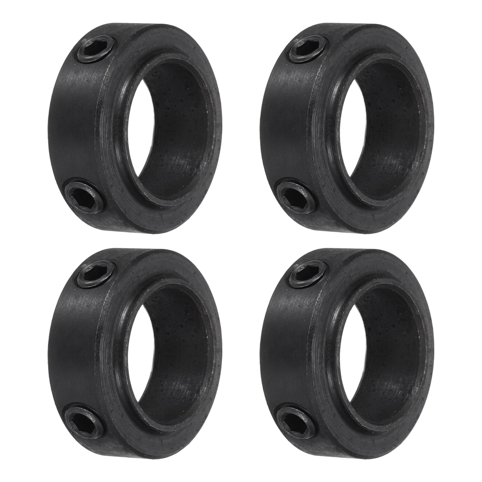 Uxcell Shaft Collars 11/16"(17mm) Bore Carbon Steel Screw Shaft Collars ...