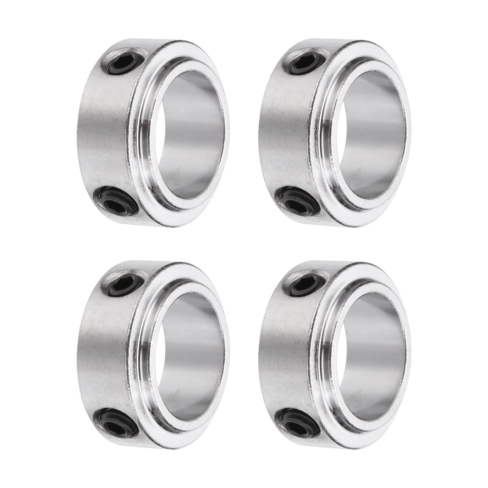 Uxcell Shaft Collars 1.18" OD x 0.47" H Bore Chrome Plated Carbon Steel ...