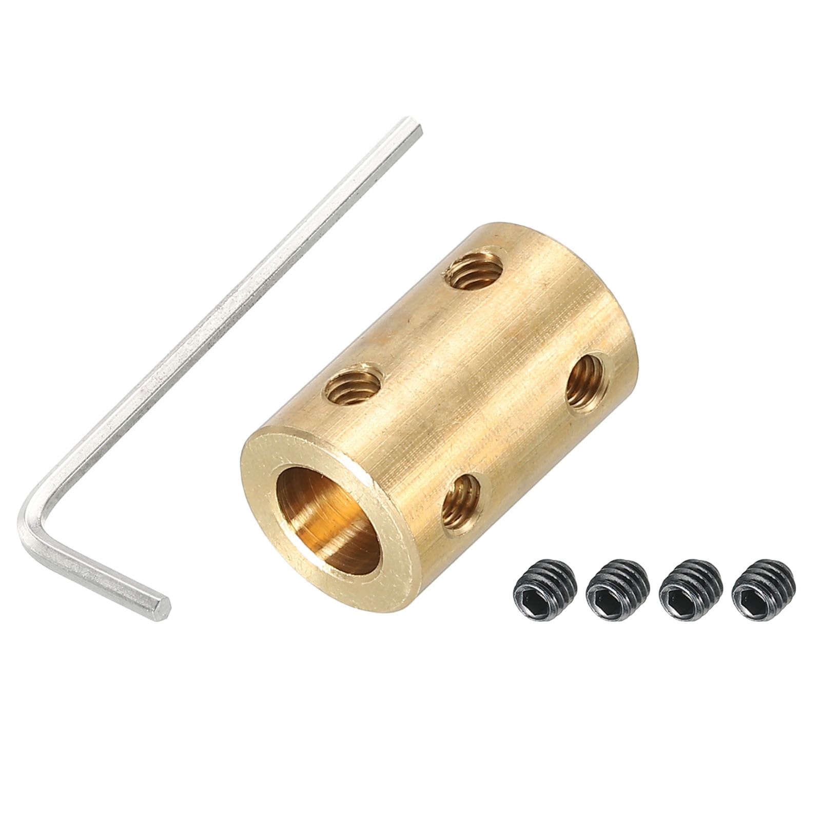 Uxcell Shaft Coupler Connector L22 x D14 5mm to 8mm Bore Rigid Coupling ...