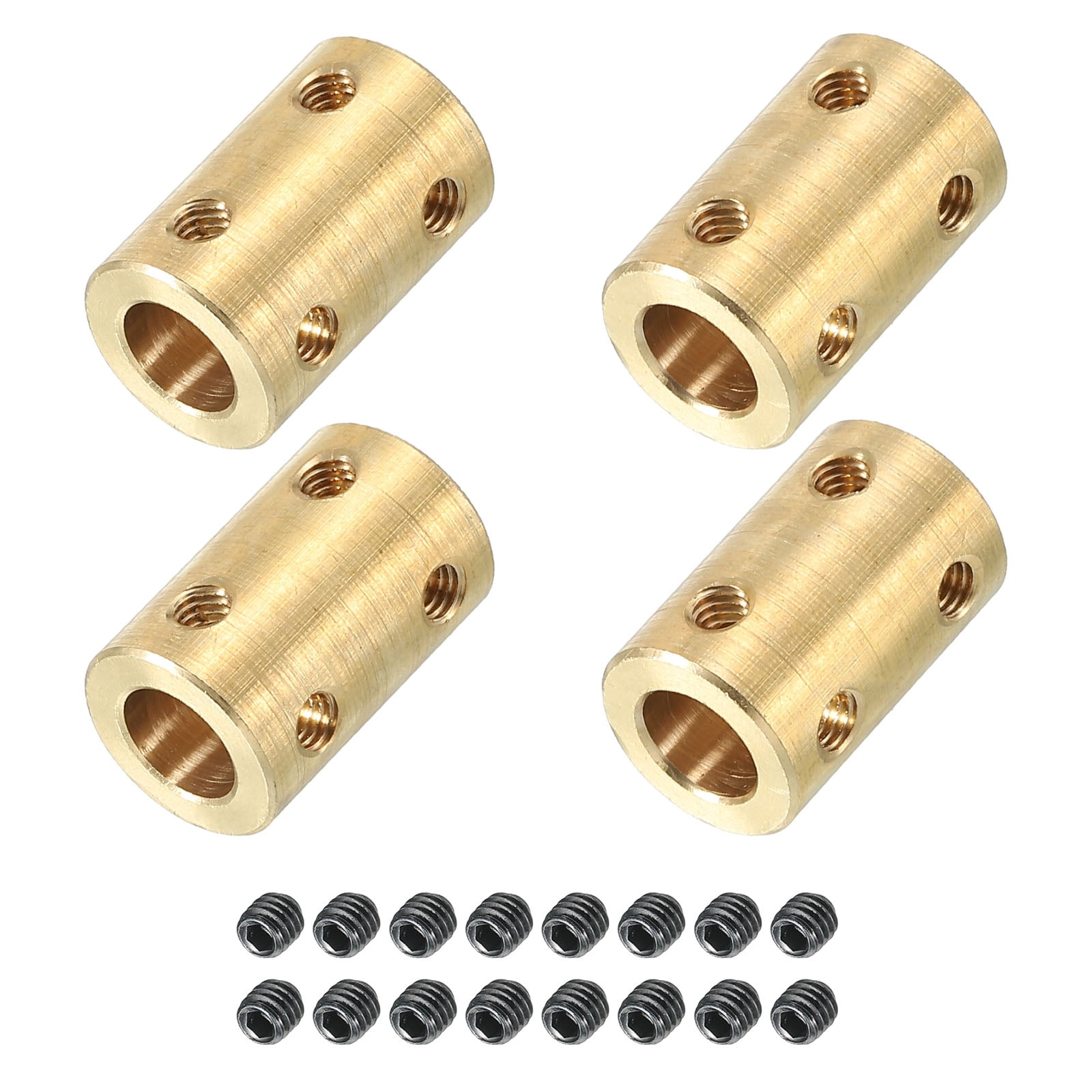 Uxcell Shaft Coupler Connector L22 x D14 8mm to 8mm Bore Rigid Coupling ...