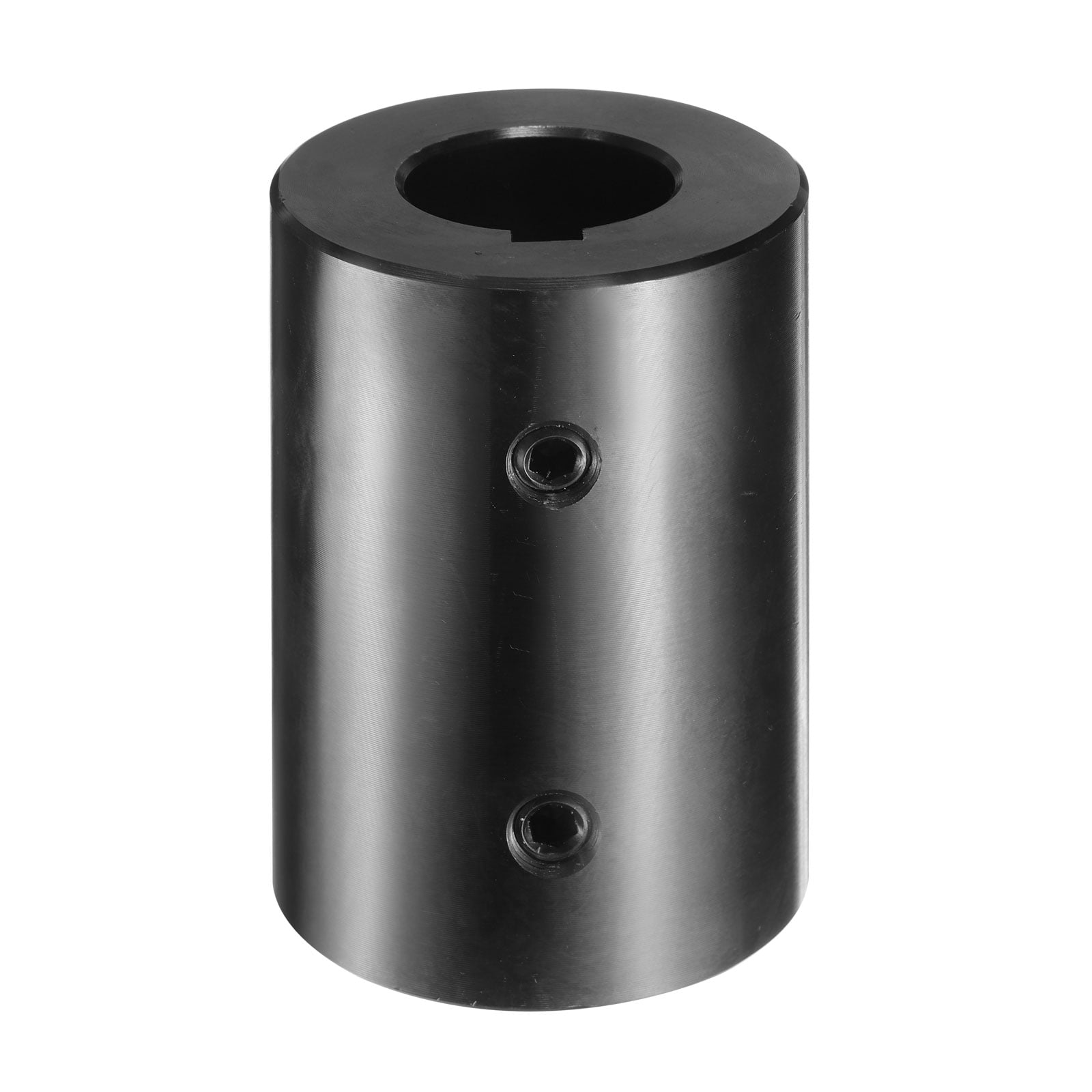 Uxcell Shaft Coupling, 1" Bore 2" OD 3" Length Black Oxide Plated Steel ...