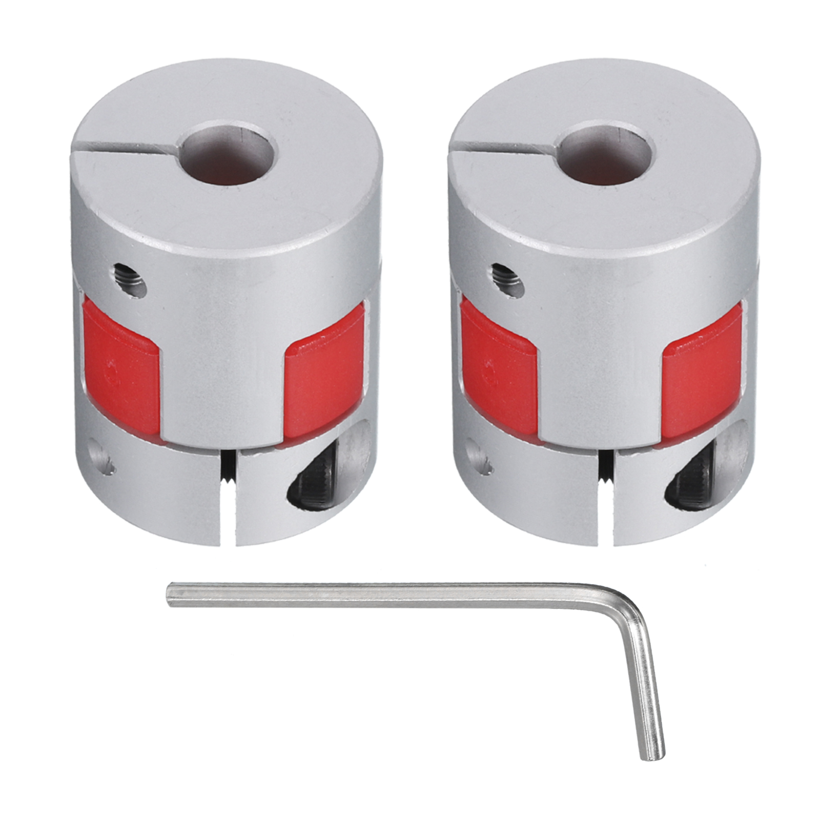 Uxcell Shaft Coupling 5mm to 5mm Bore L25xD20 Flexible Coupler for 3D ...