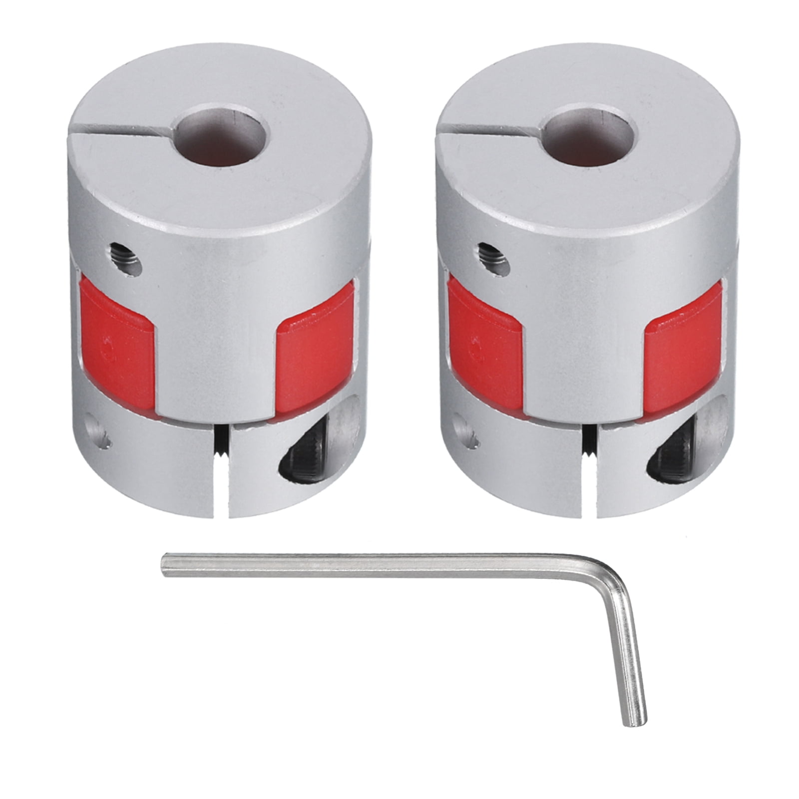 Uxcell Shaft Coupling 6mm to 6mm Bore L25xD20 Flexible Coupler for 3D ...