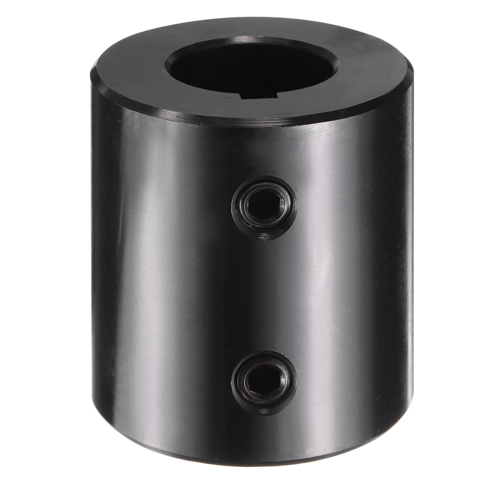 Uxcell Shaft Coupling, 7/8" Bore 1-3/4" OD 2" Length Black Oxide Plated ...