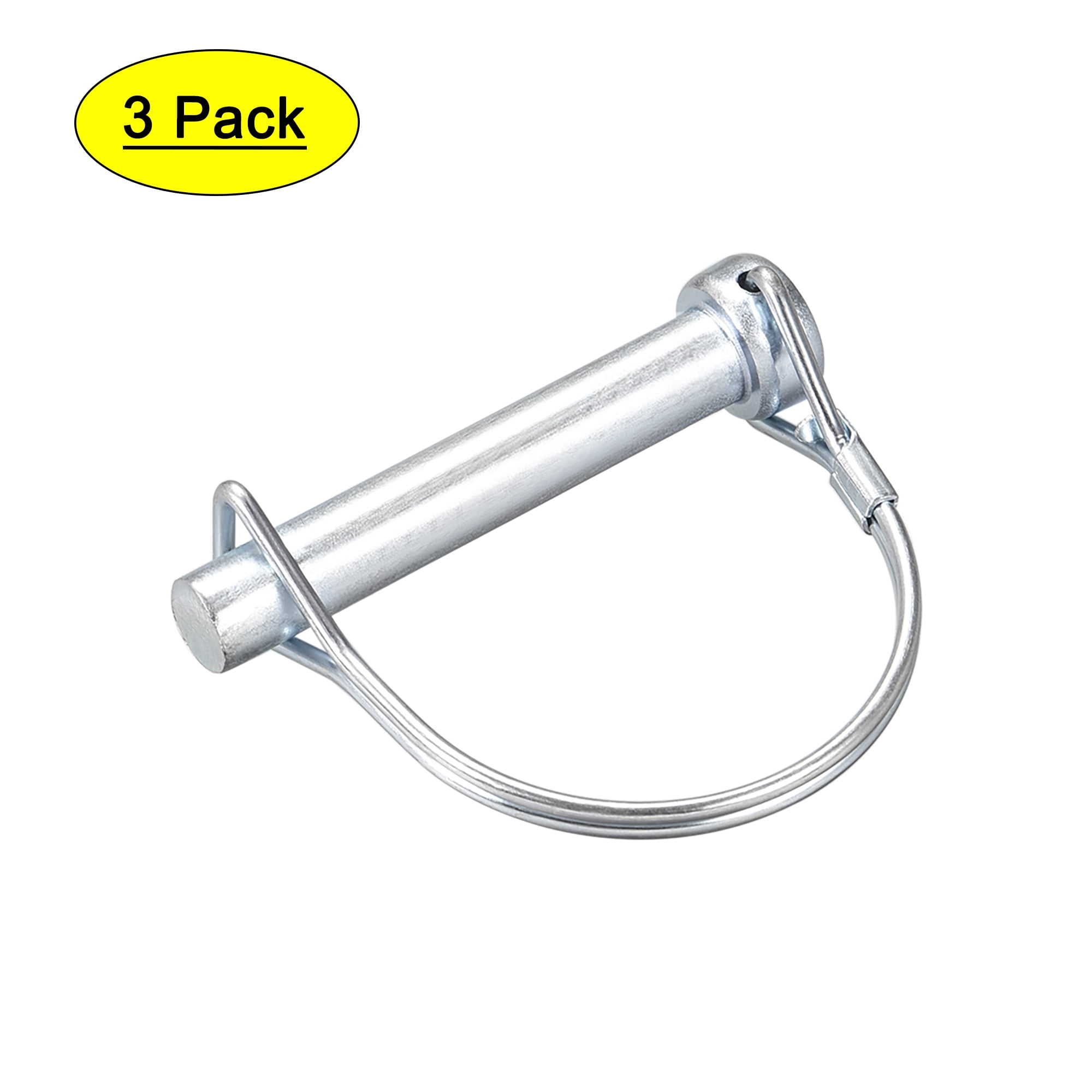 Uxcell Shaft Locking Pin 10mm x 60mm Coupler Pin for Farm Trailers Lawn ...