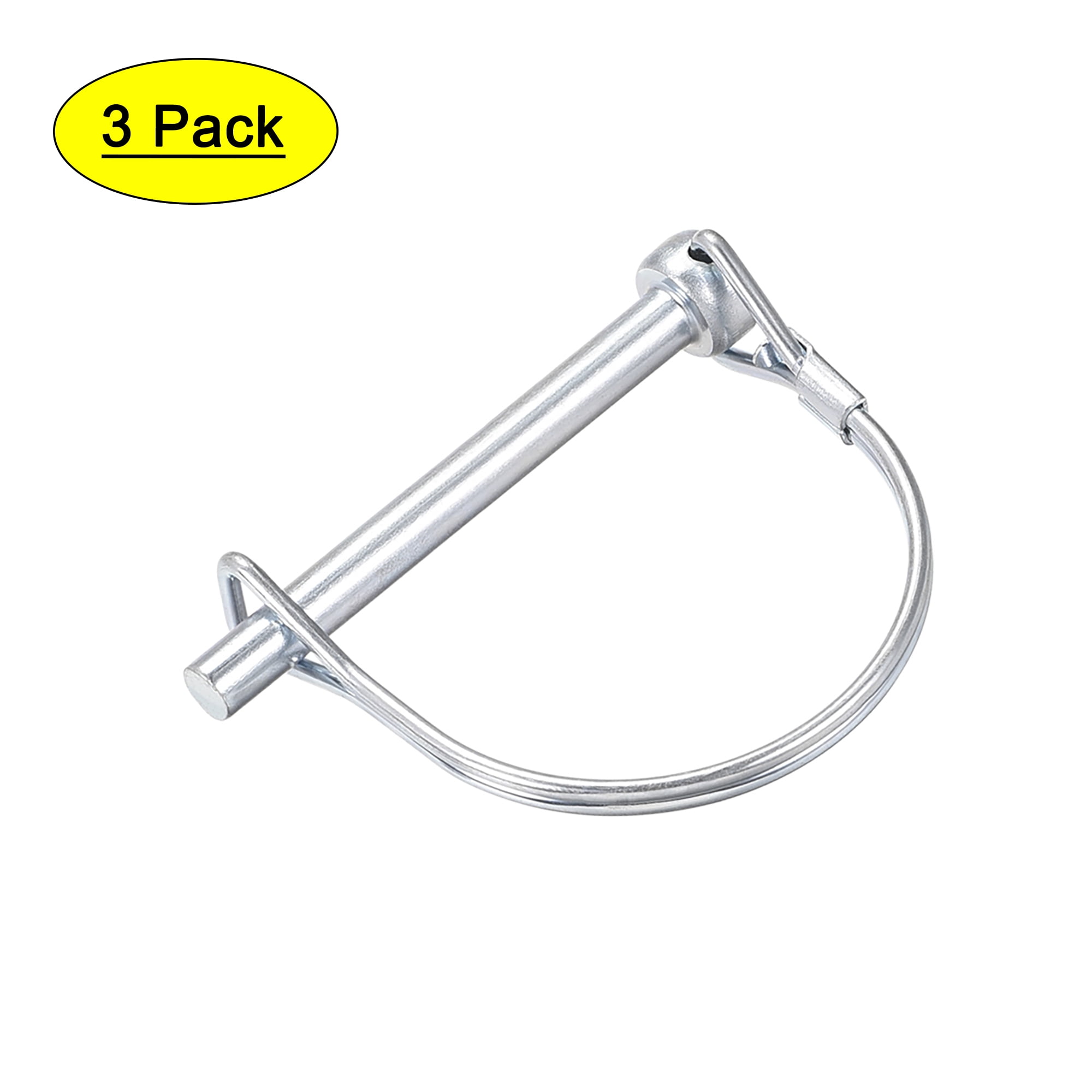 Uxcell Shaft Locking Pin 6mm x 60mm Coupler Pin for Farm Trailers Lawn ...