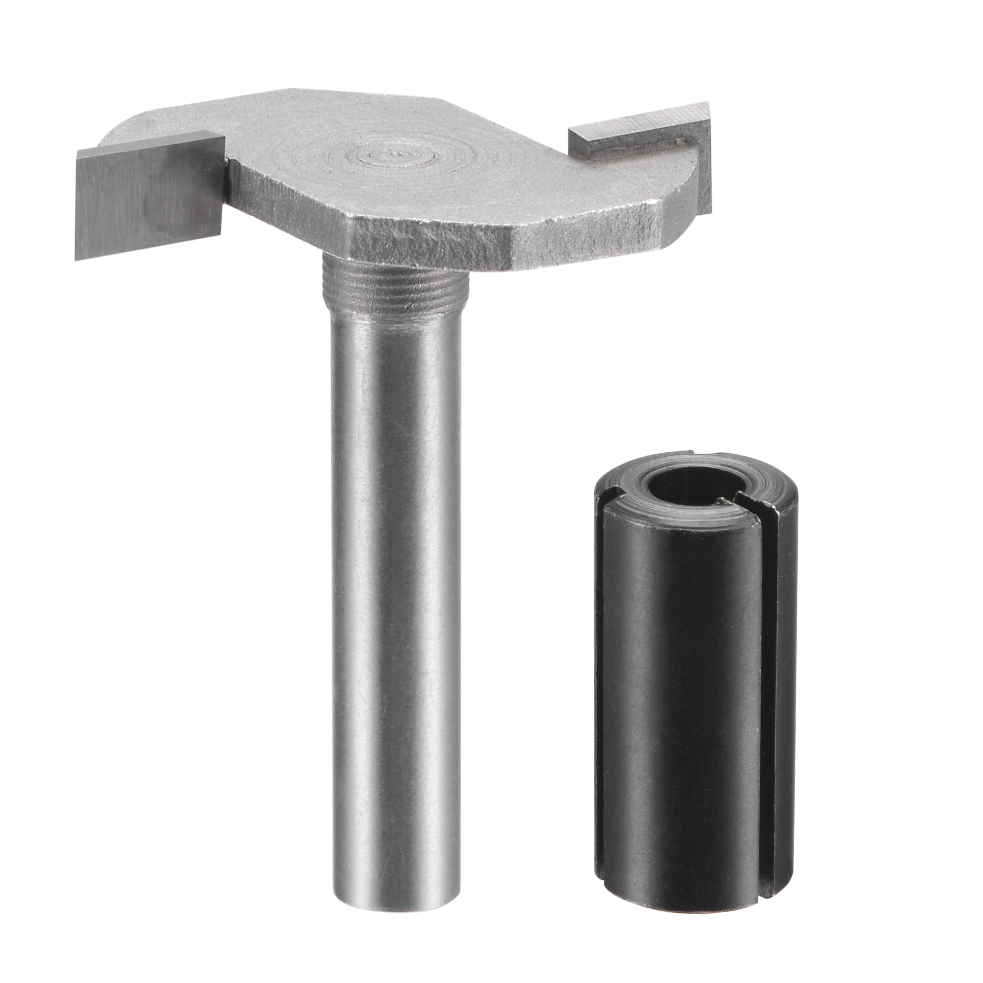 Uxcell Shank Cut Depth Flute Carbide T Slot Router Bit with Router ...