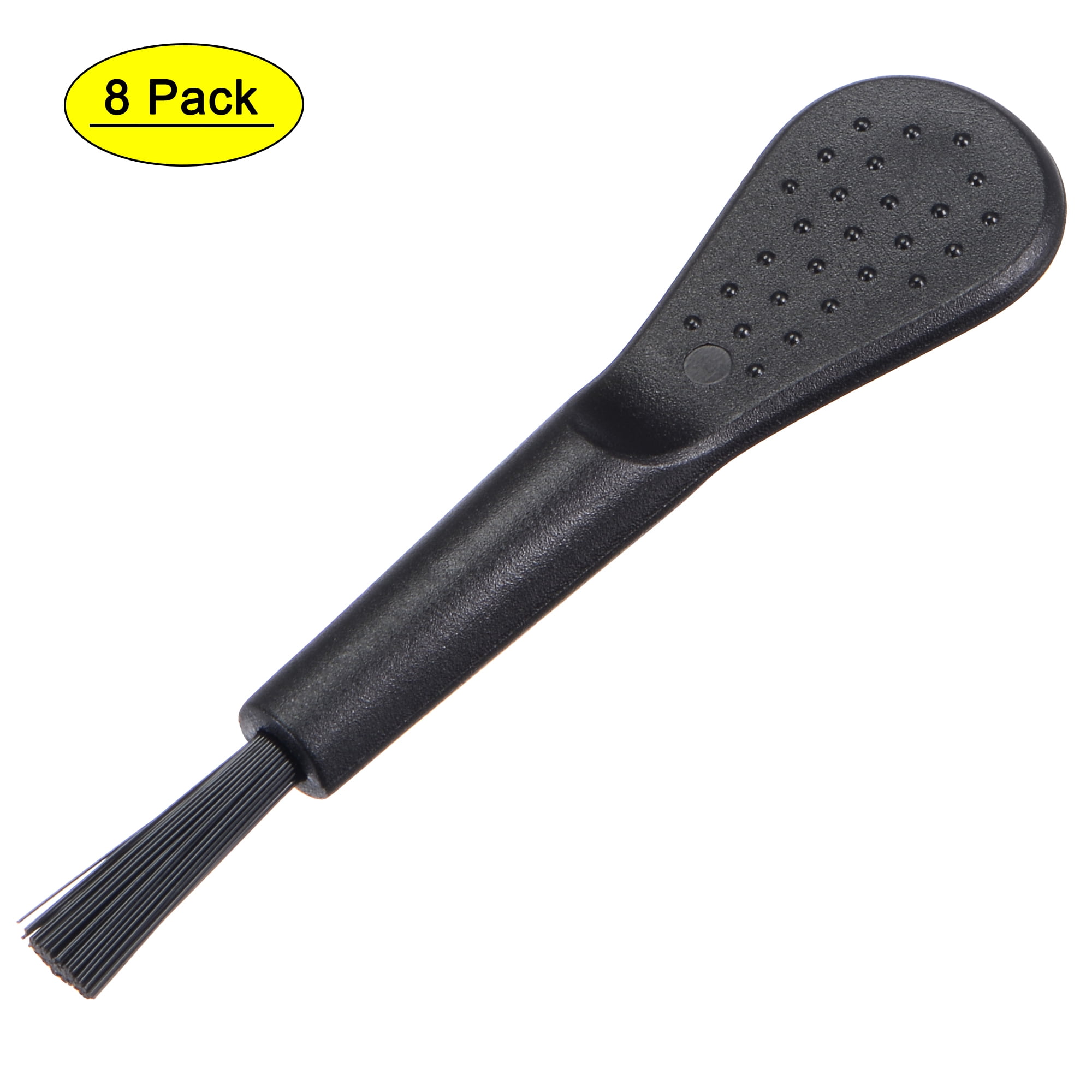 Uxcell Shaver Cleaning Brush Tools Double Sided 2.5 Inch Black, 8 Count ...