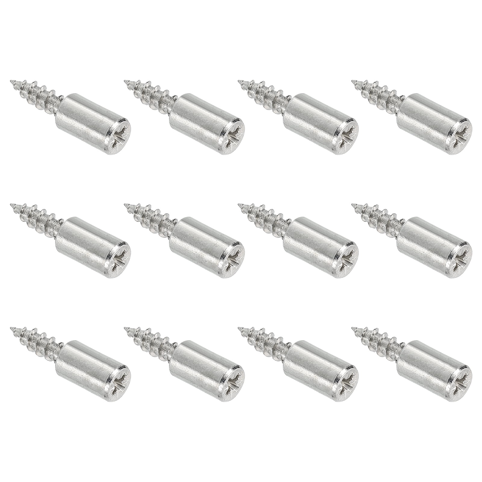 Uxcell Shelf Support Pegs, 12Pack Screw in Shelf Pins for Bookcase ...