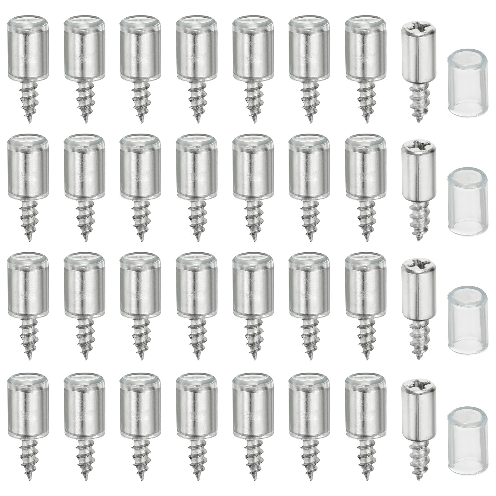Uxcell Shelf Support Pegs, 50Pcs Metal Cabinet Shelf Pins for Shelves ...