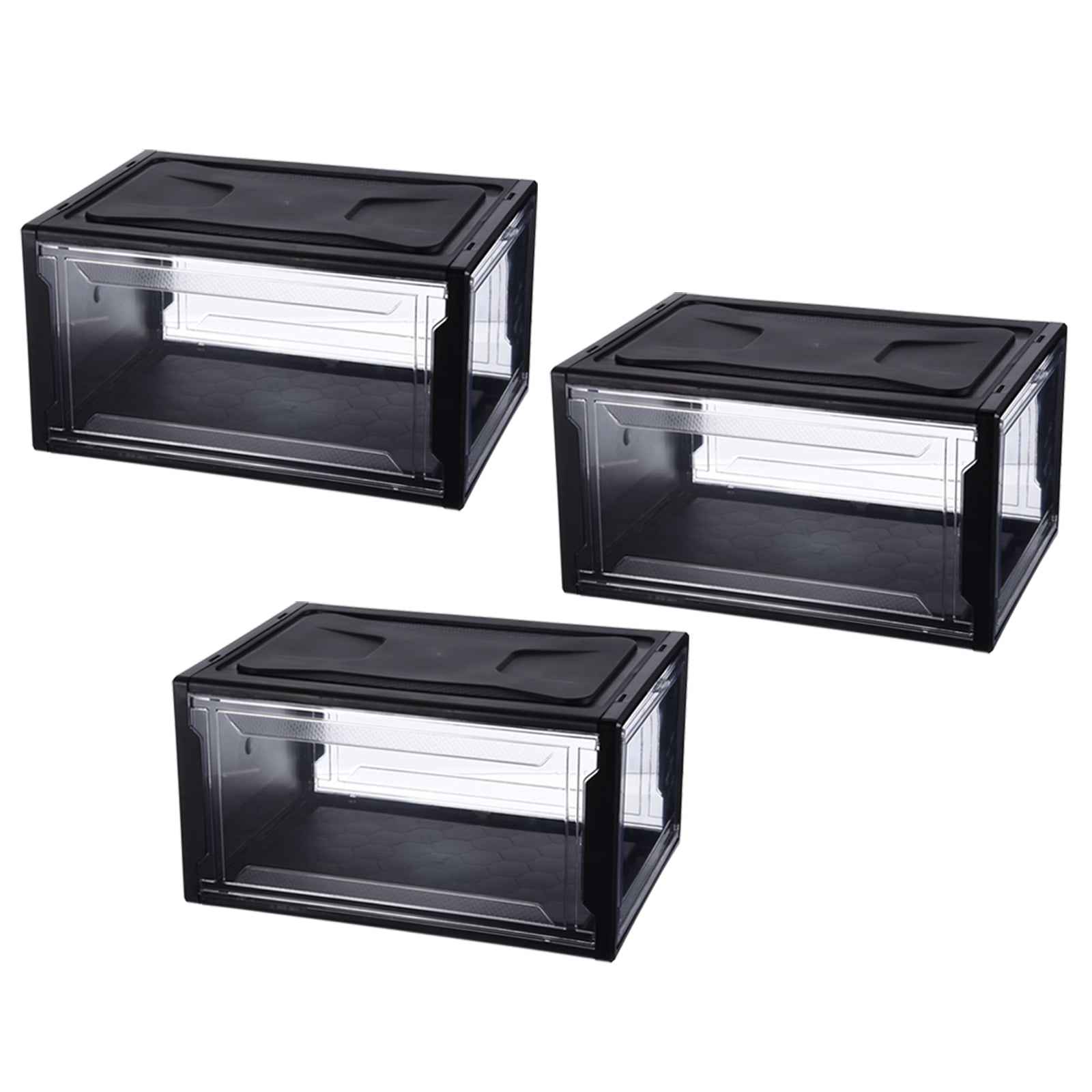Uxcell Shoe Box, Acrylic Box Assemble Dustproof Box Showcase, 13.3x9 ...