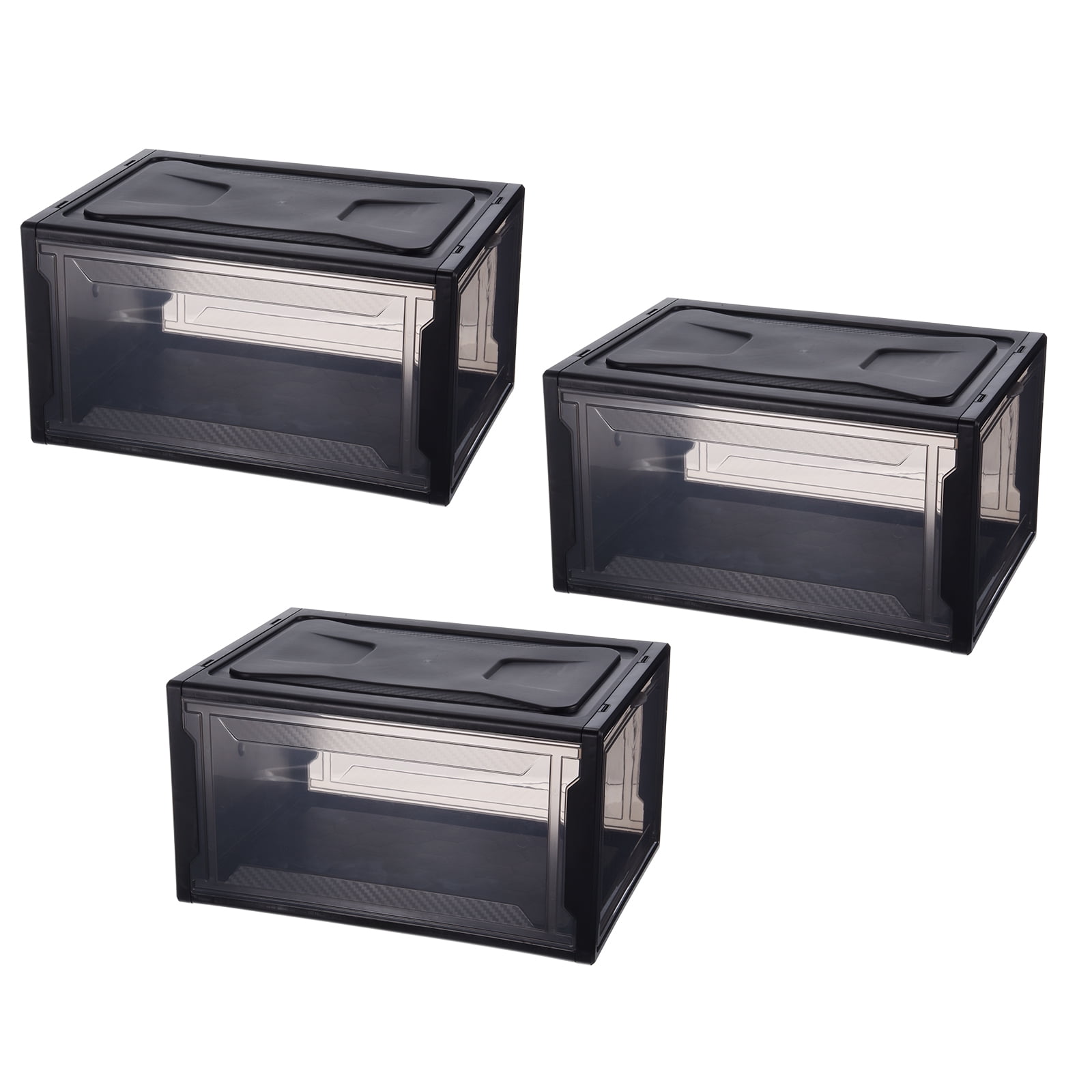 Uxcell Shoe Box Acrylic Box Assemble Dustproof Box Showcase, 13.3x9 ...