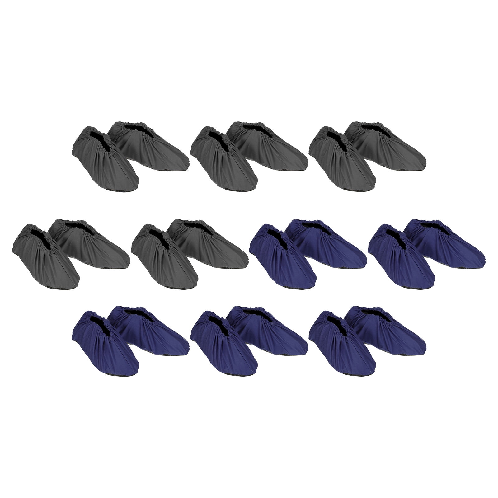 Uxcell Shoe Covers, 10 Pairs Reusable Non Slip Shoe Covers Thickened ...