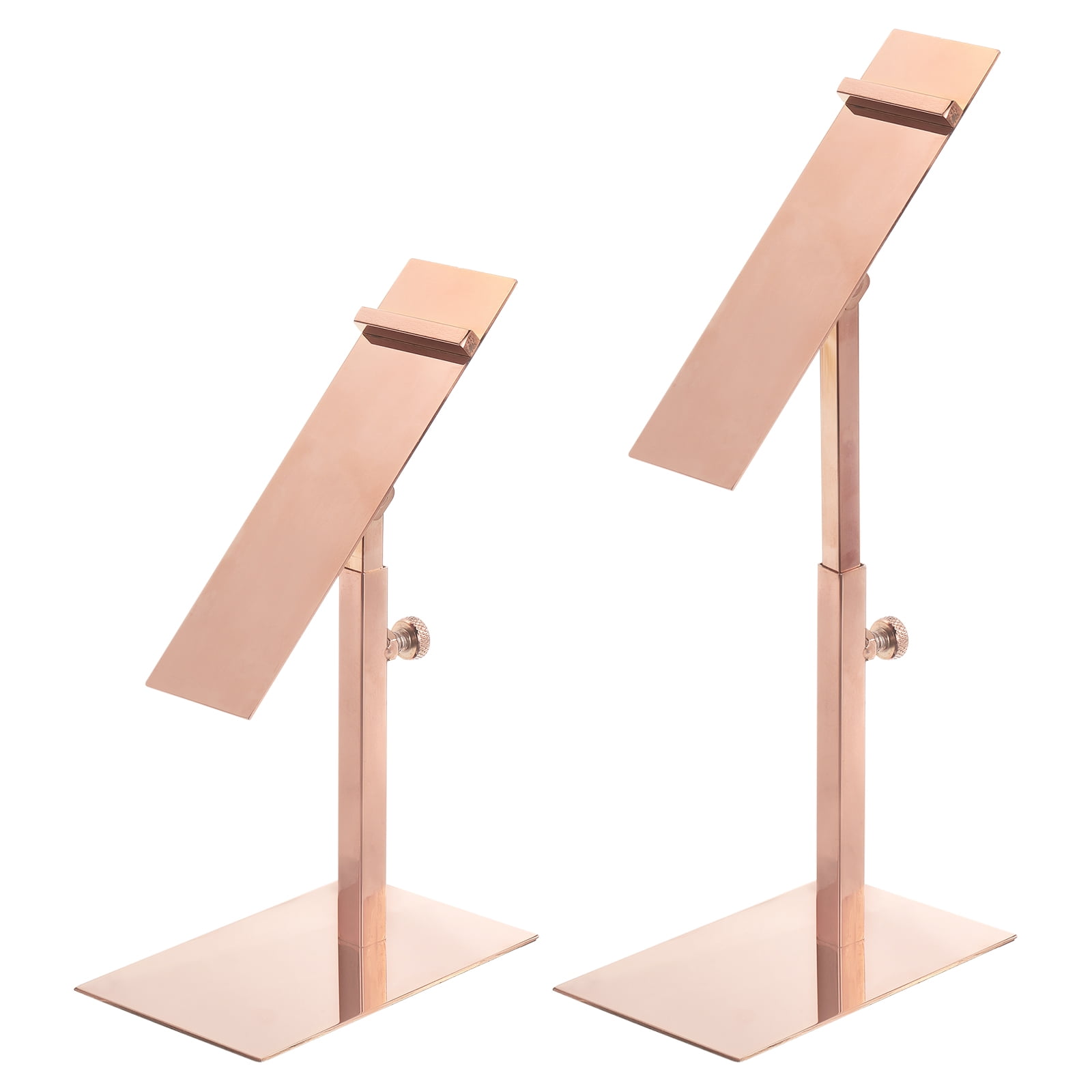 Uxcell Shoe Display Stand 2 Pack Adjustable Height 5.12''- 8.27 ...