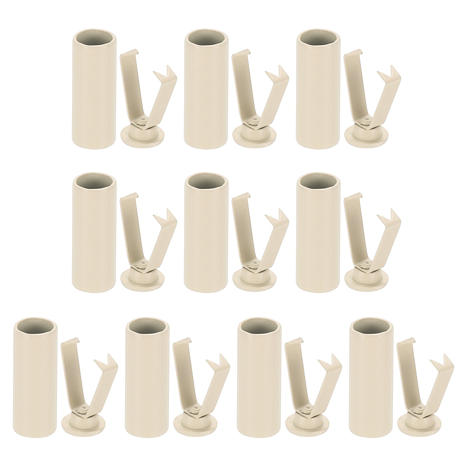 Uxcell Shoe Lace Tips, 10 Pack Zinc Alloy Shoelace Head Cylindrical ...