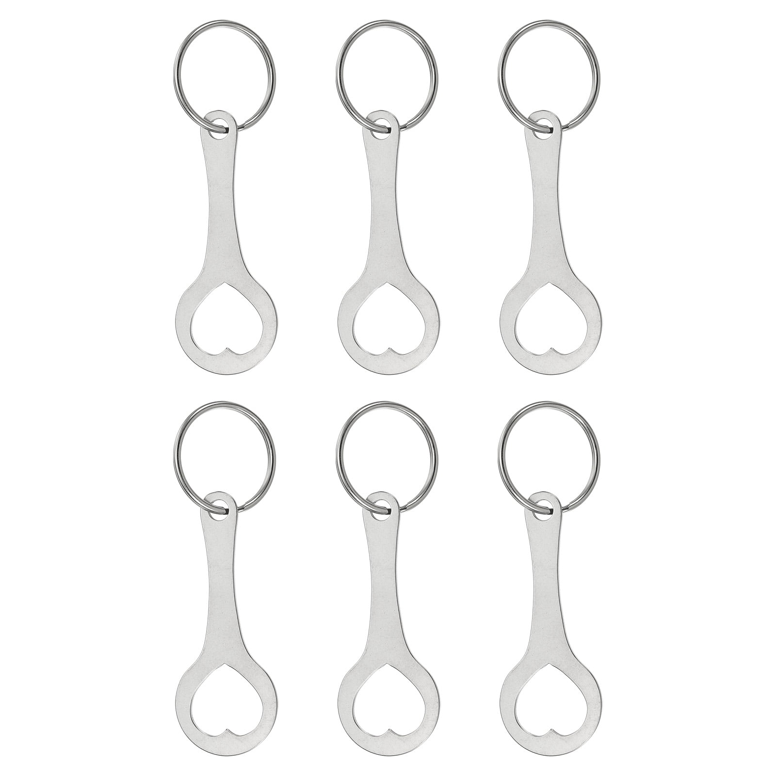 Uxcell Shopping Trolley Token Key Ring, 2.3 Inch Cart Remover Coin ...
