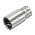 Uxcell Stainless Steel Shower Head Extender, Male to Female Thread ...