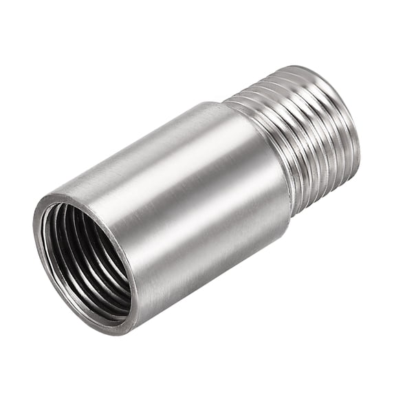 Uxcell Stainless Steel Shower Head Extender, Male to Female Thread ...