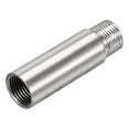 Uxcell Shower Head Extension Arm Stainless Steel 1/2PT Male to 1/2PT ...
