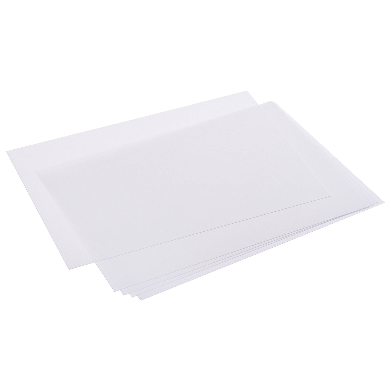 Uxcell Shrink Plastic Sheet Small Sanded Shrink Films Paper 11.42 x 7. ...