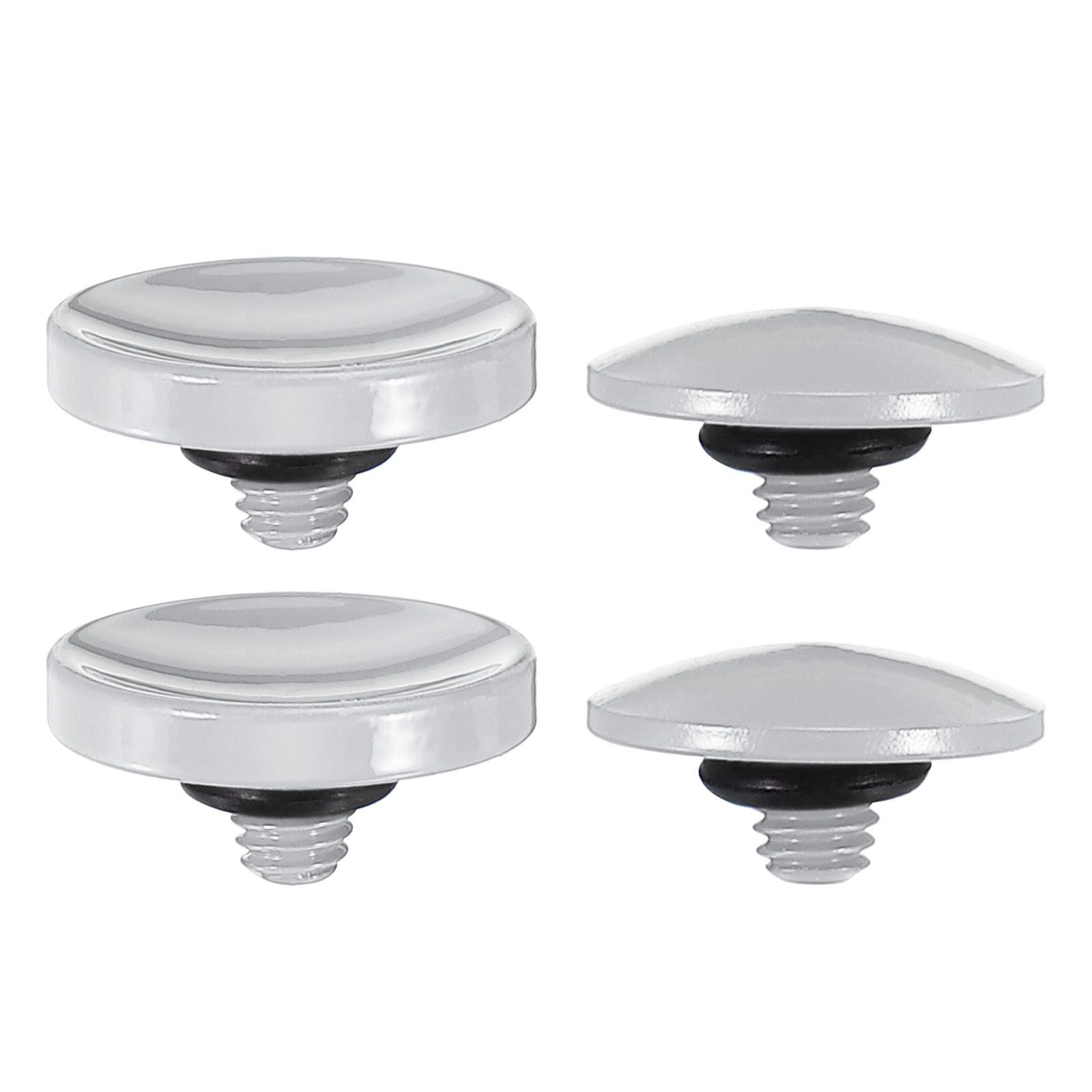 Uxcell Shutter Release Button Soft Shutter Release Button Copper Camera Shutter Button Silver 4 ...