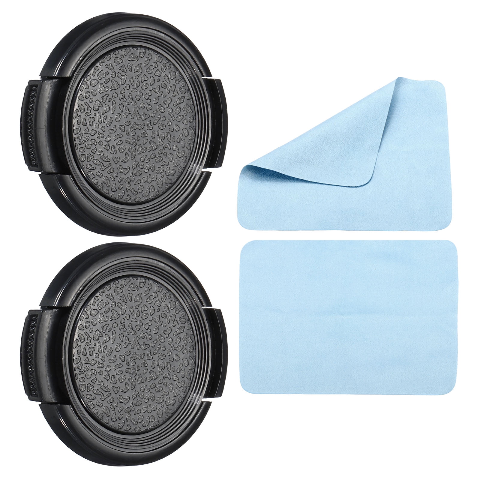 Uxcell Sides Pinch Front Lens Cover Dust Camera Lens Cap for Lens with ...