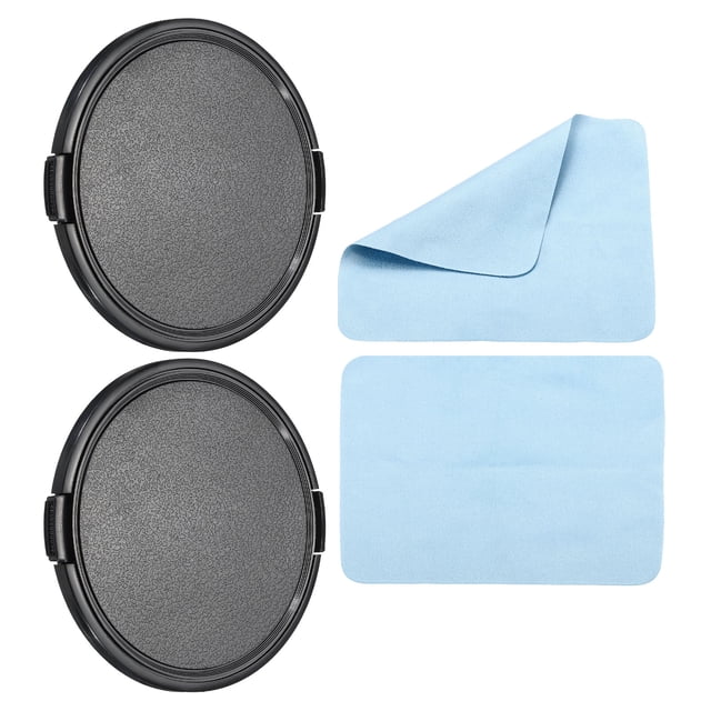Uxcell Sides Pinch Front Lens Cover Dust Camera Lens Cap for Lens with ...