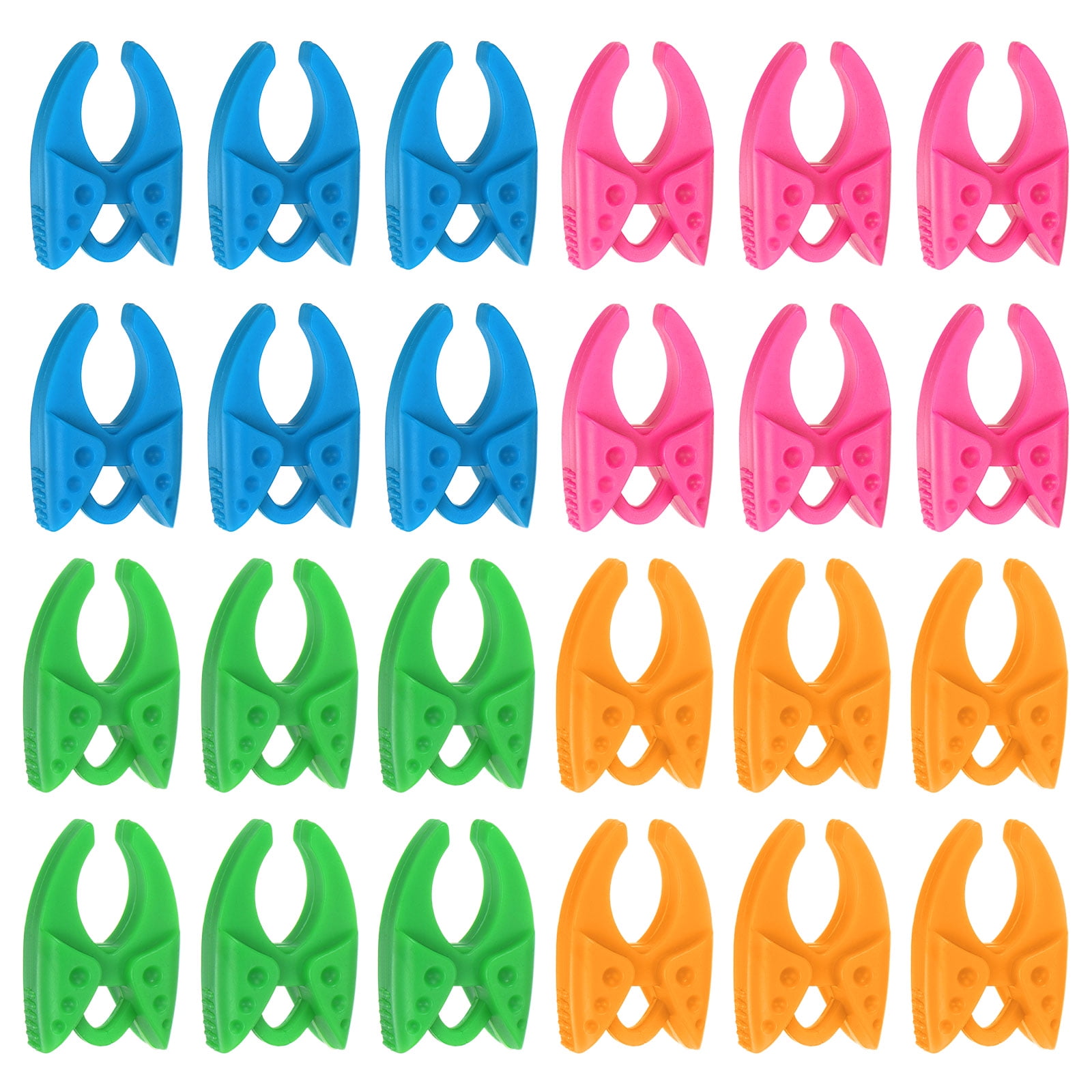 Uxcell Silicone Bobbin Clamps Holders Bobbins Clips Thread Control ...