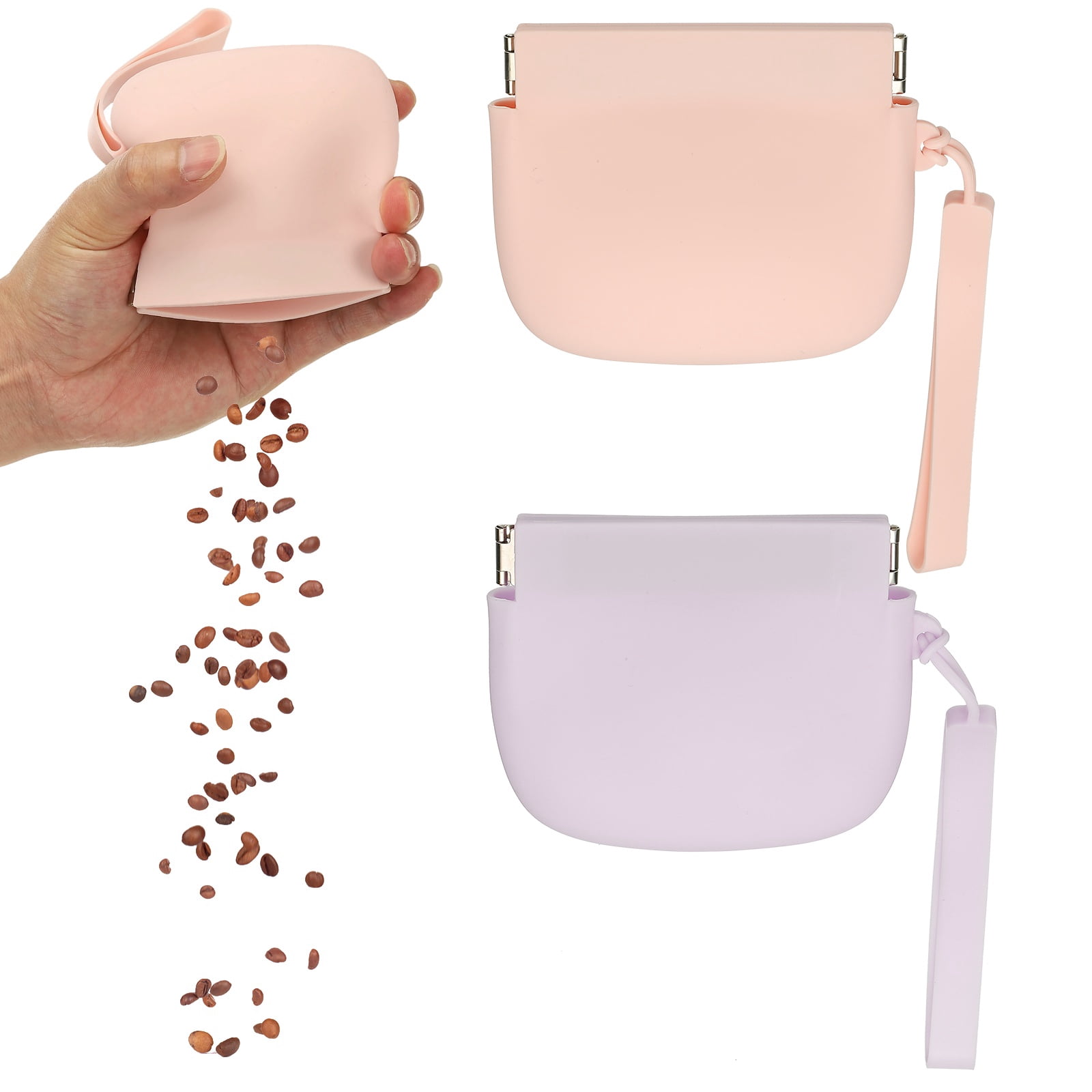 Uxcell Silicone Dog Treat Pouch, Auto Closure, Pocket Size, Portable ...