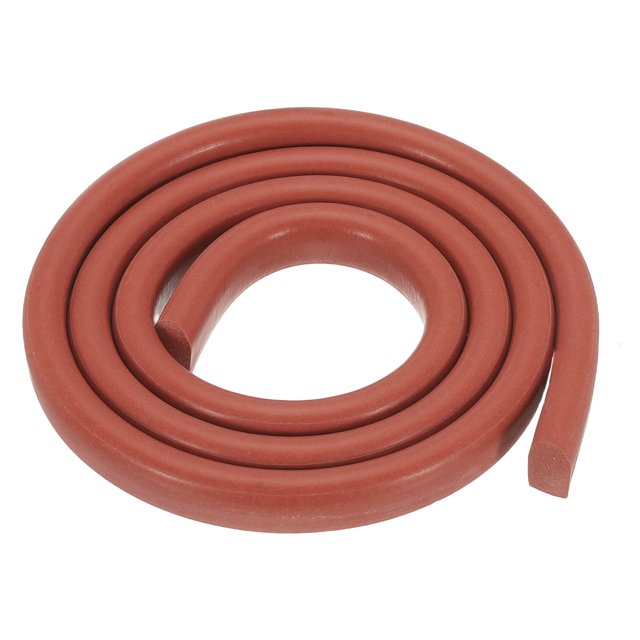 Uxcell Silicone Foam Seal Strip, 0.4"Wx0.6"Tx3.3FT Semicircular High ...