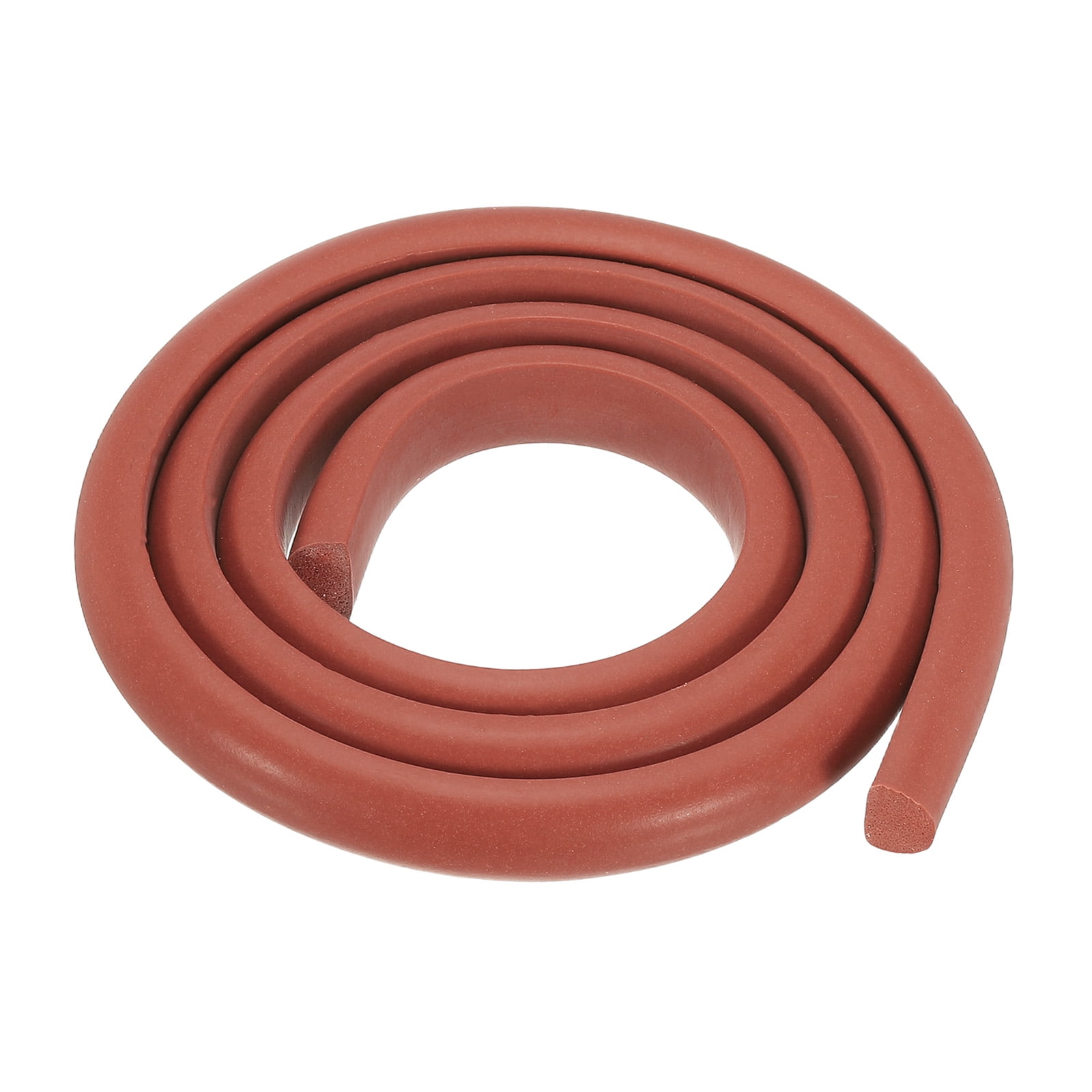 Uxcell Silicone Foam Seal Strip, 0.6"Wx0.4"Tx3.3FT Semicircular High ...