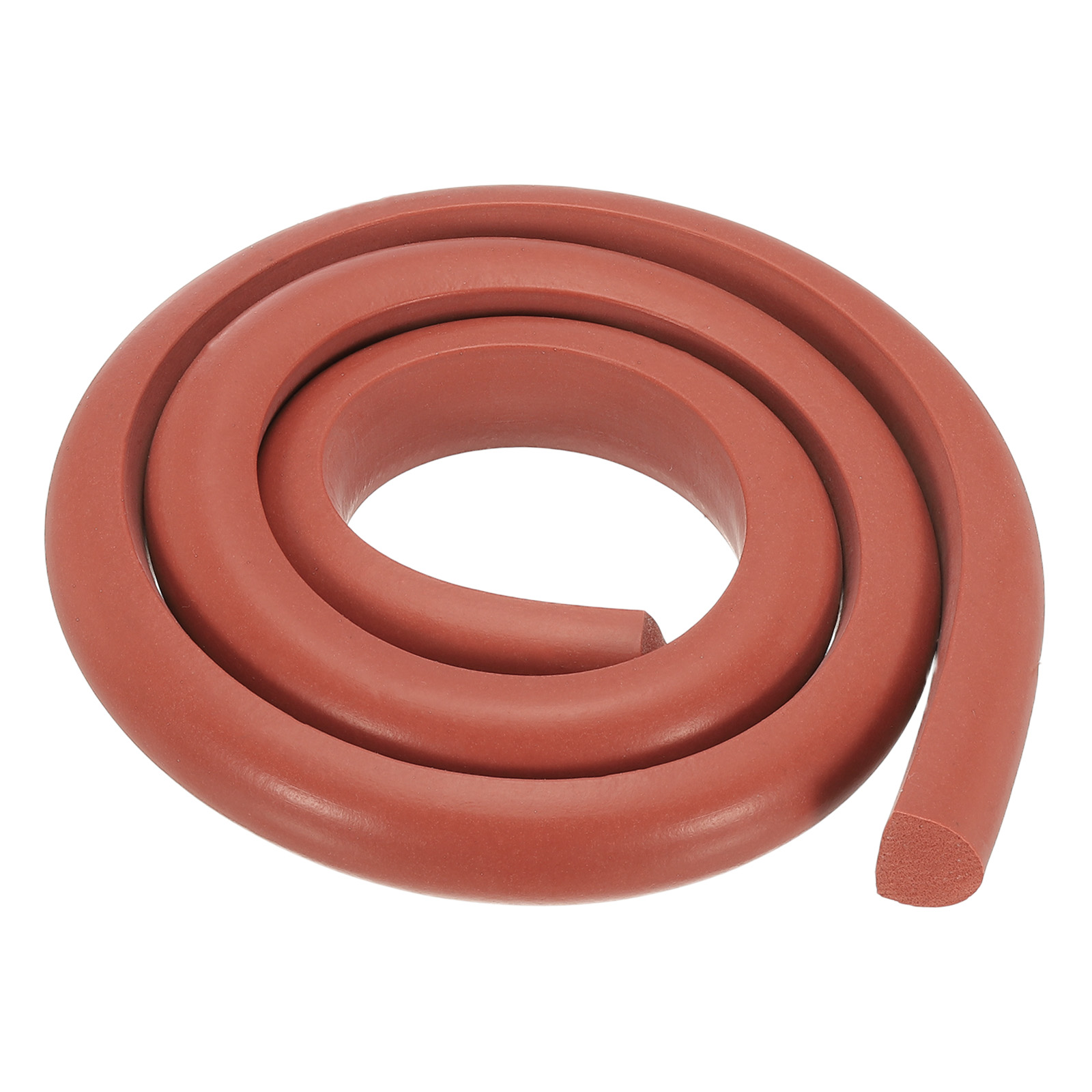 Uxcell Silicone Foam Seal Strip, 0.8"Wx0.6"Tx3.3FT Semicircular High ...