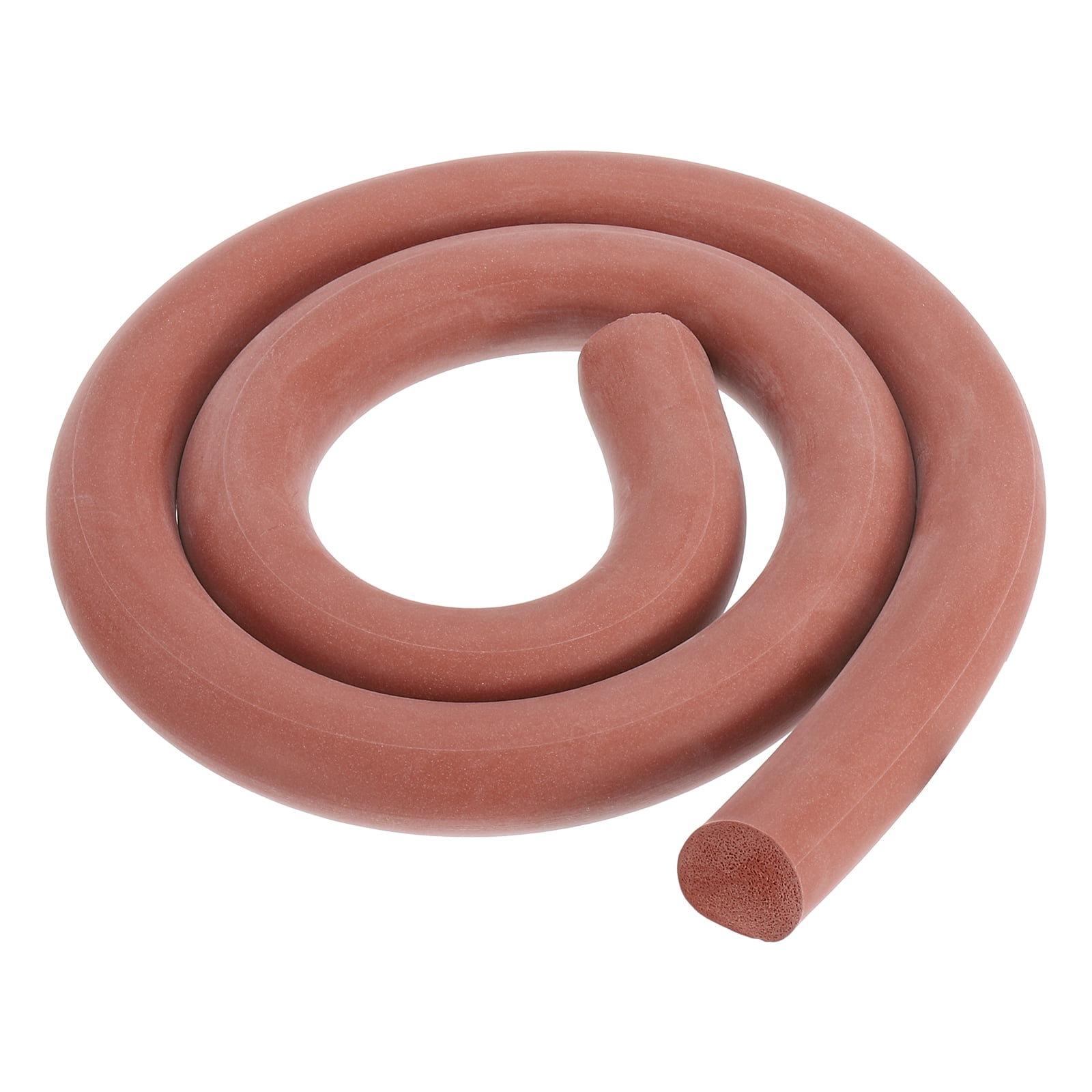 Uxcell Silicone Foam Seal Strip, 3.3Ft 0.87"Dia Round Weather Stripping ...