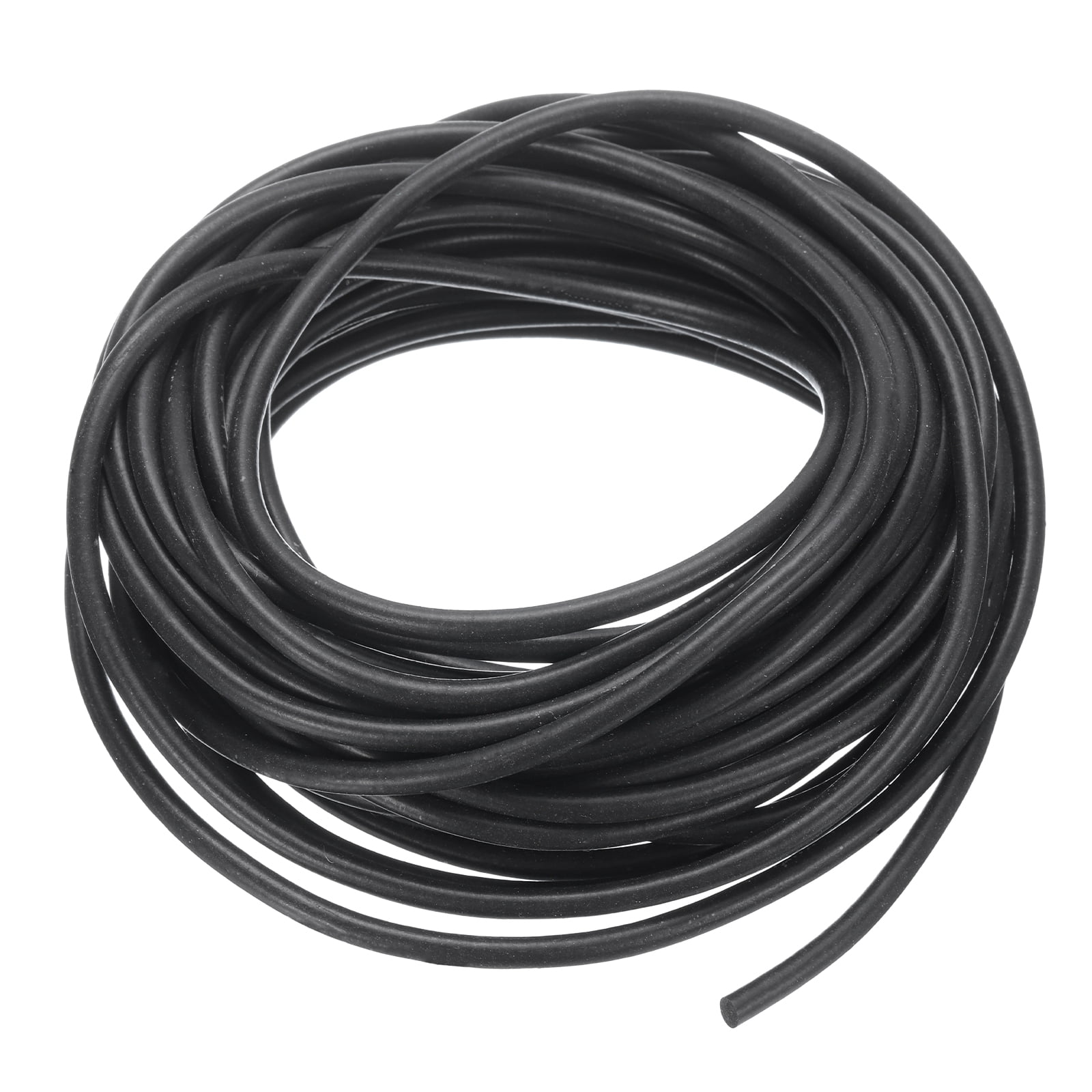 Uxcell Silicone Foam Seal Strip, 32.8Ft 0.18"Dia High Density Weather ...